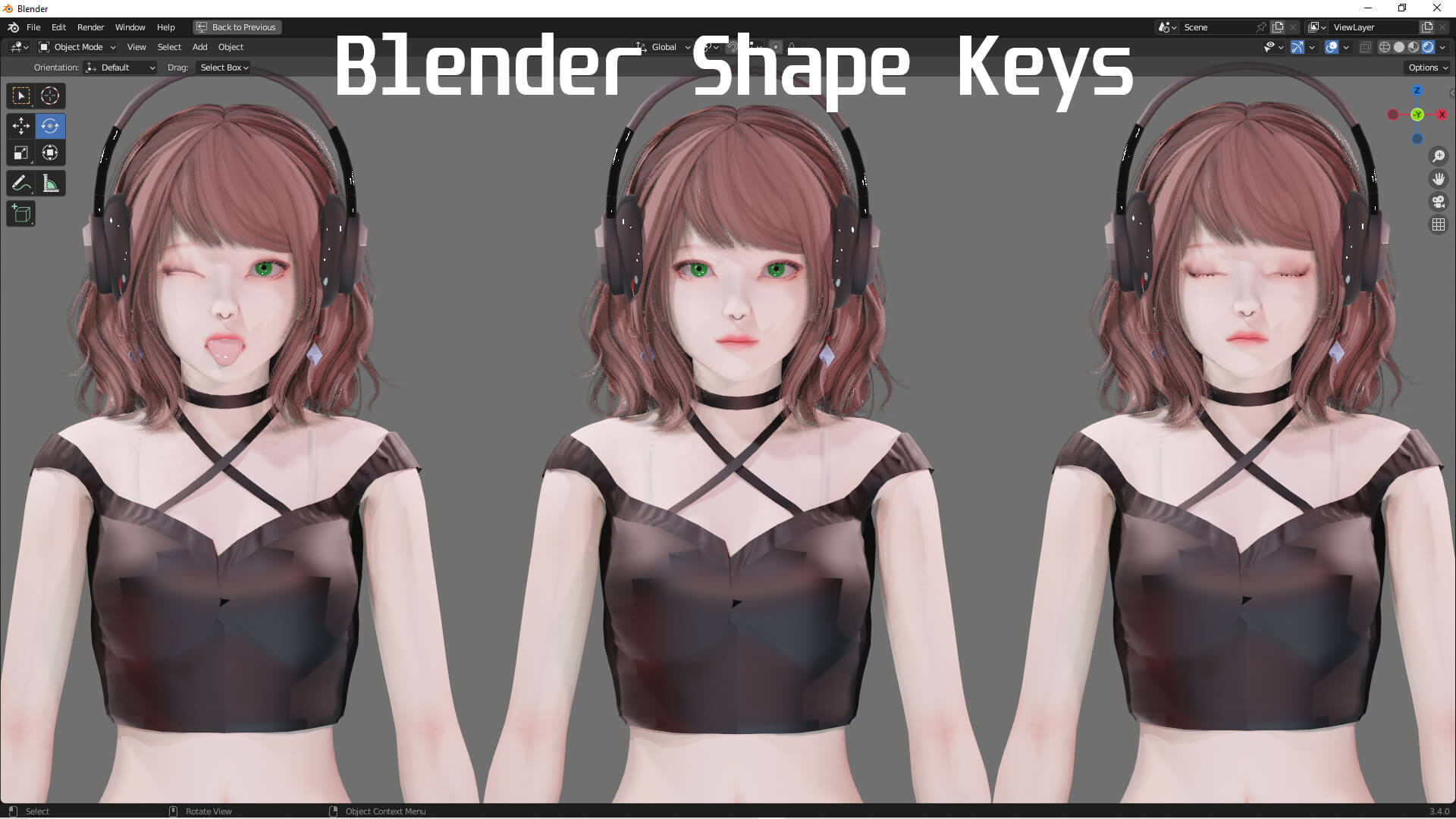 Emo Clothing 0004 Ue5 Unity Blender Animated 3d Model By Blenderanimemodel3d