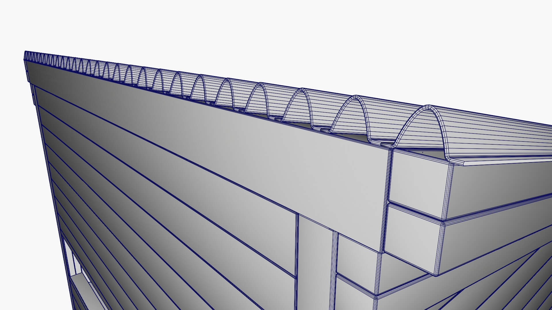 Bird Hide Shelter - 3D Model by Blenduffo