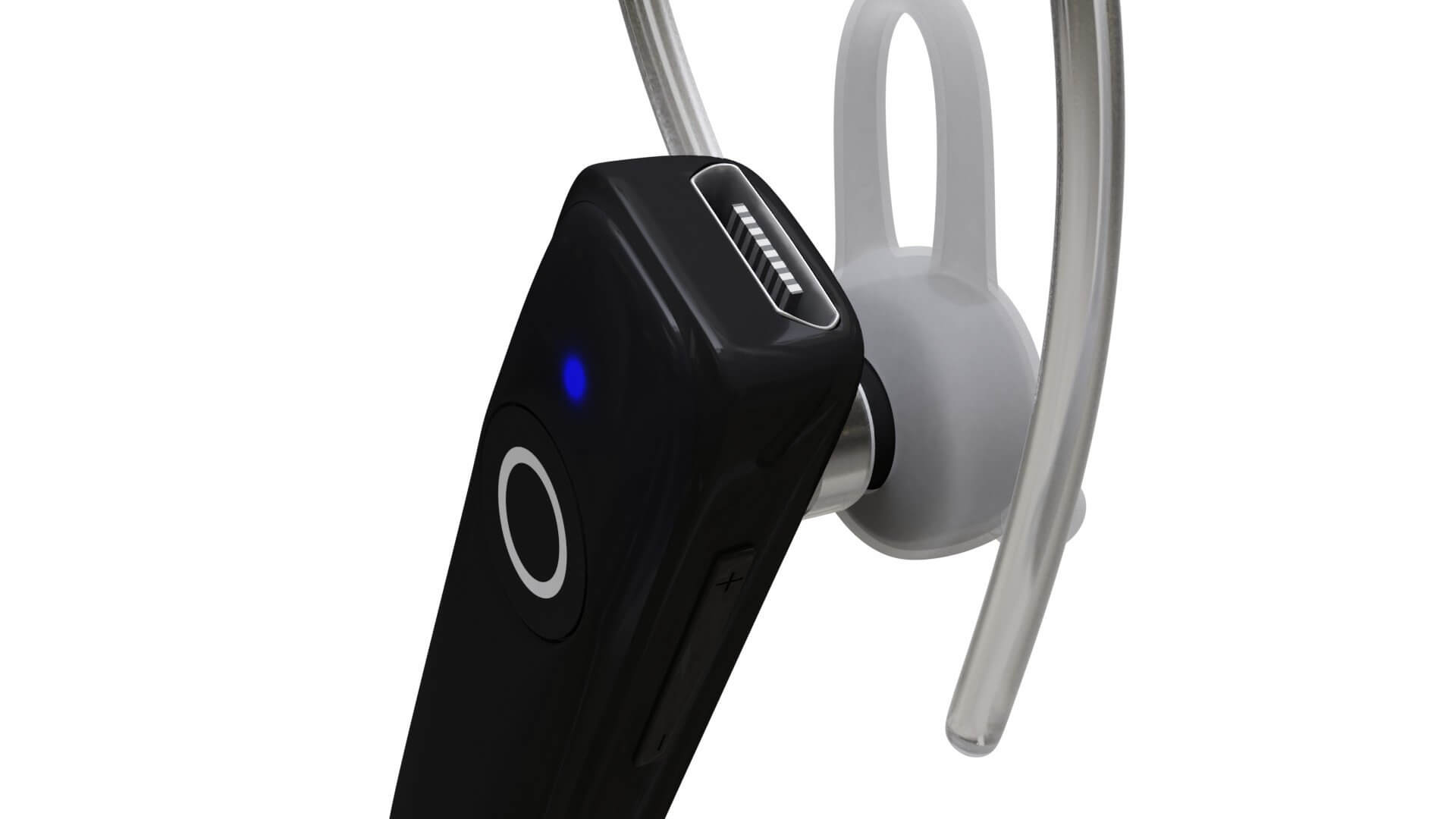 Bluetooth Headset - 3D Model by Blenduffo