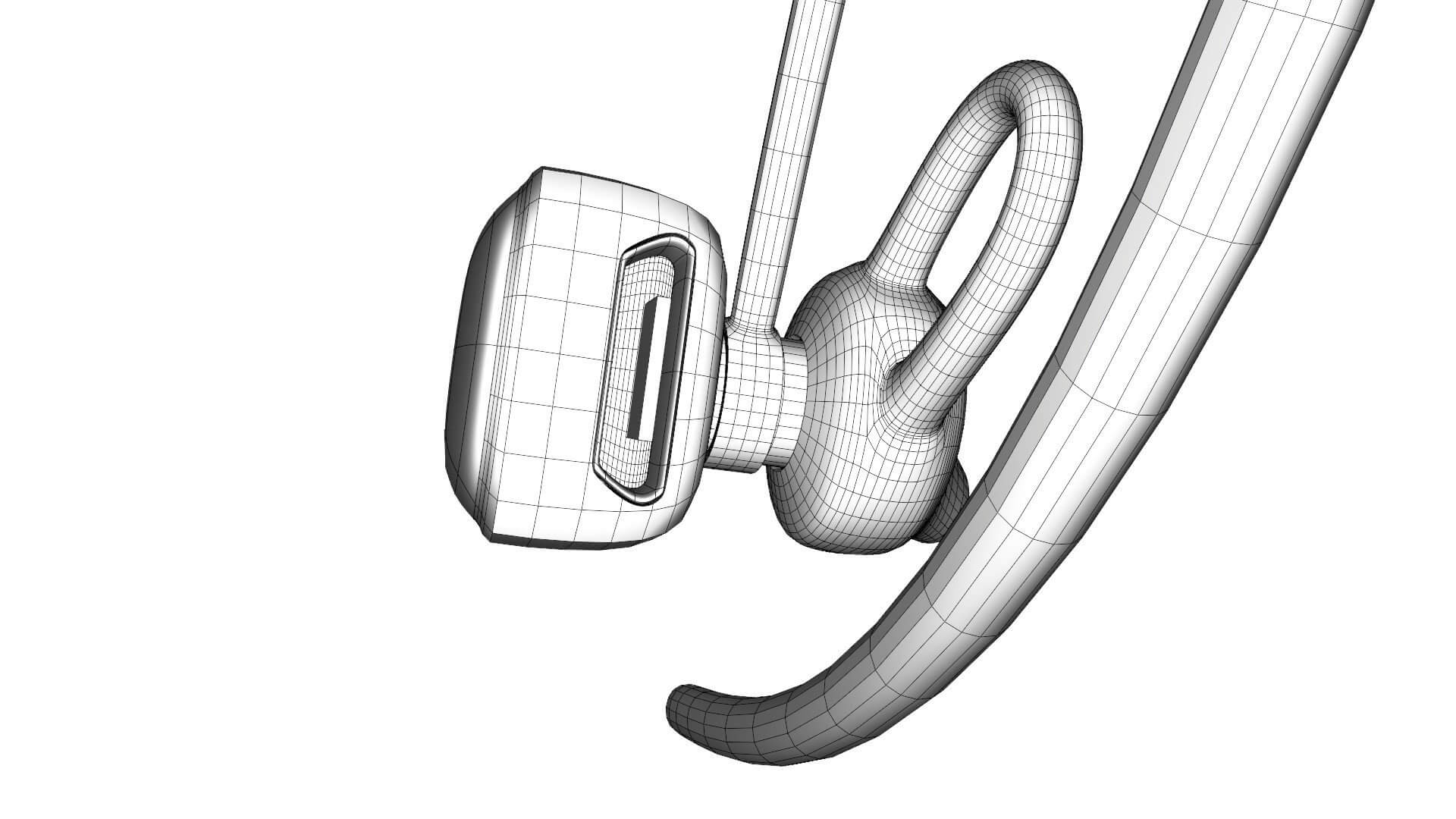 Bluetooth Headset - 3D Model by Blenduffo