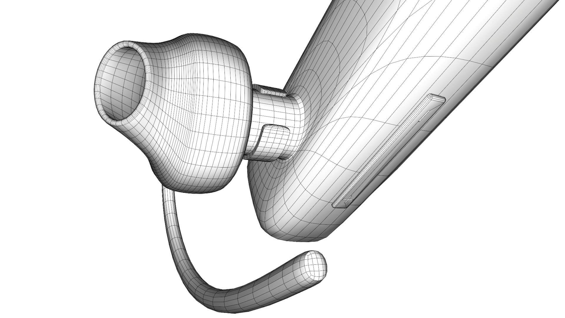 Bluetooth Headset - 3D Model by Blenduffo