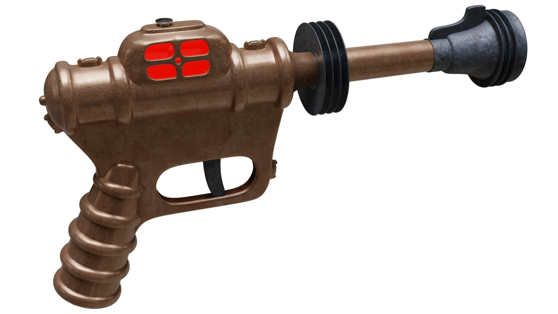 Buck Rogers Disintegrator Pistol - 3D Model by Blenduffo