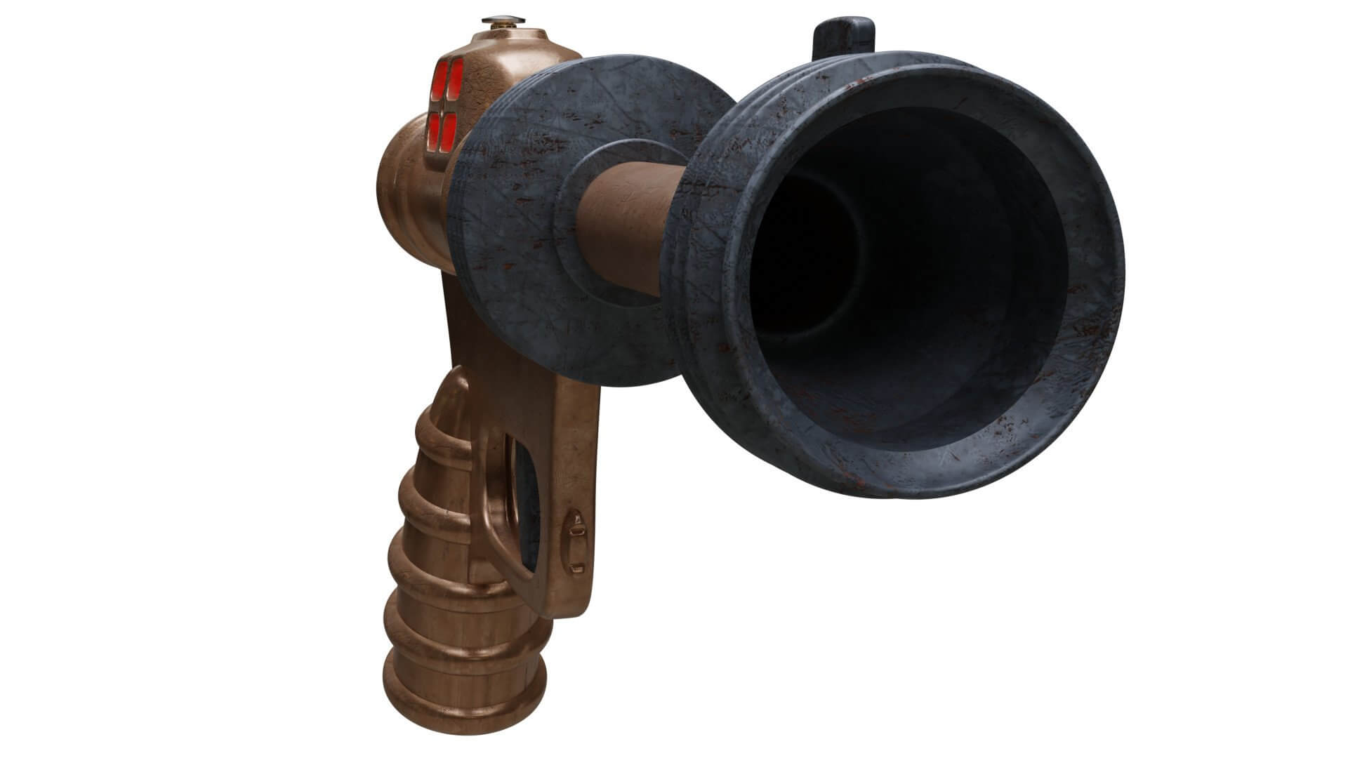 Buck Rogers Disintegrator Pistol - 3D Model by Blenduffo