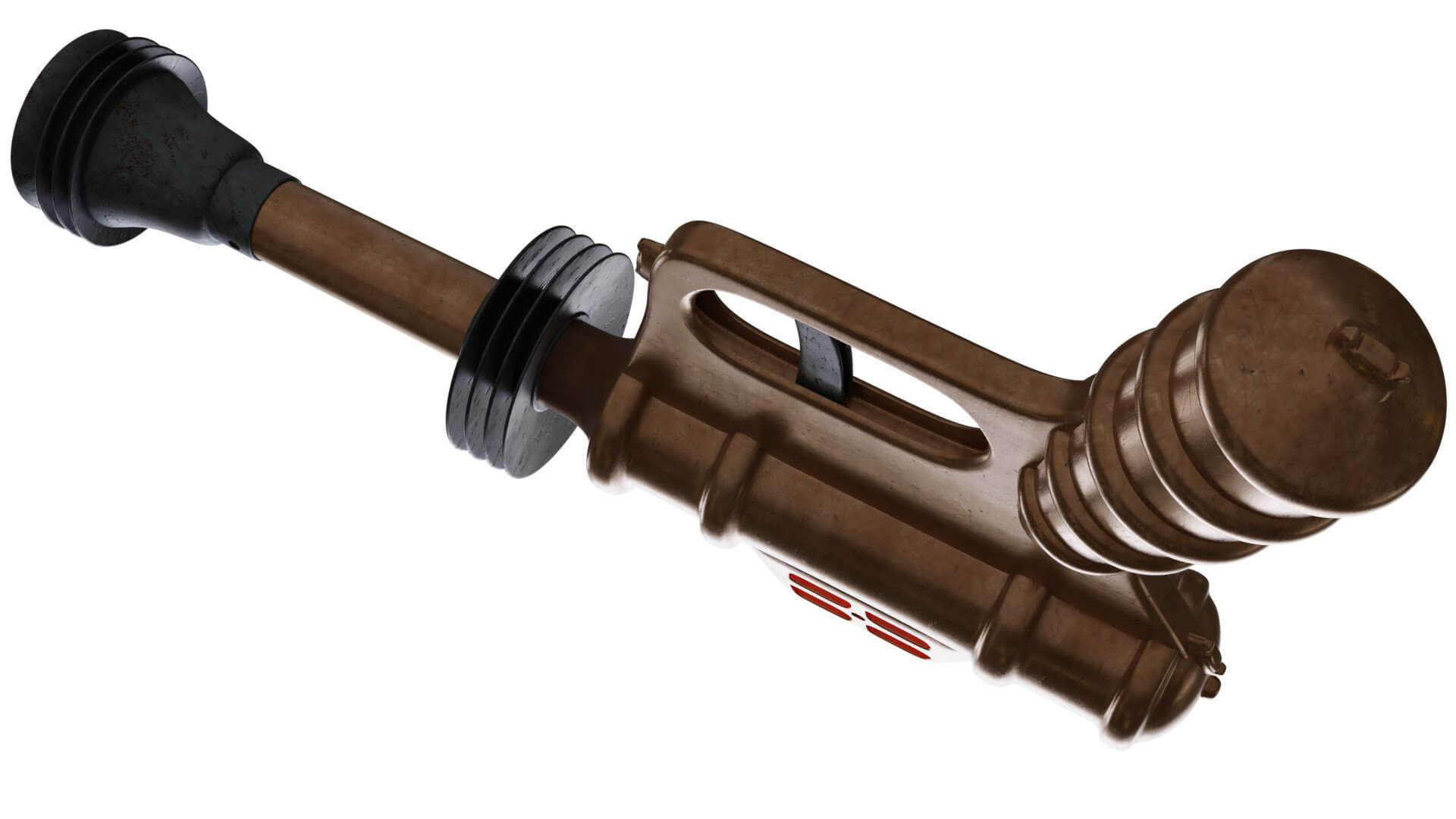 Buck Rogers Disintegrator Pistol - 3D Model by Blenduffo