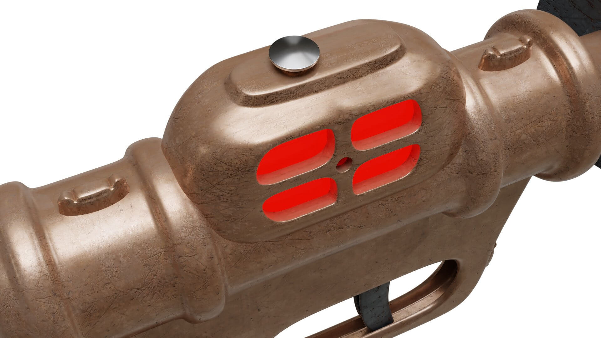 Buck Rogers Disintegrator Pistol - 3D Model by Blenduffo