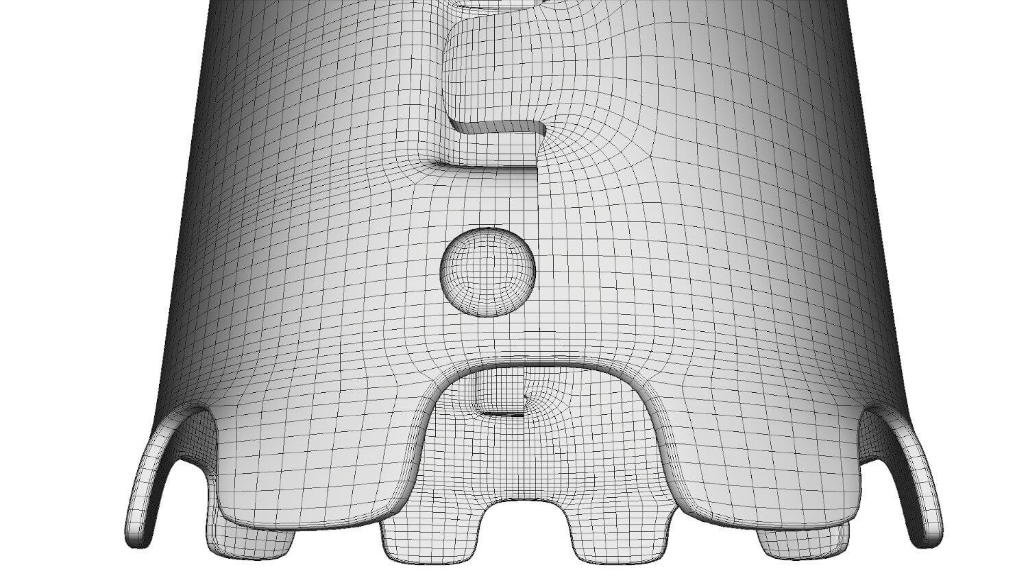 Bulb Planter - 3D Model by Blenduffo