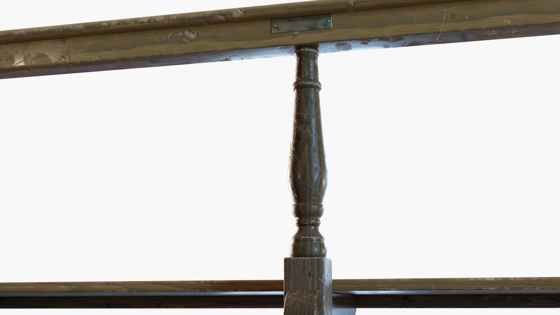 Church Bench - 3D Model by Blenduffo