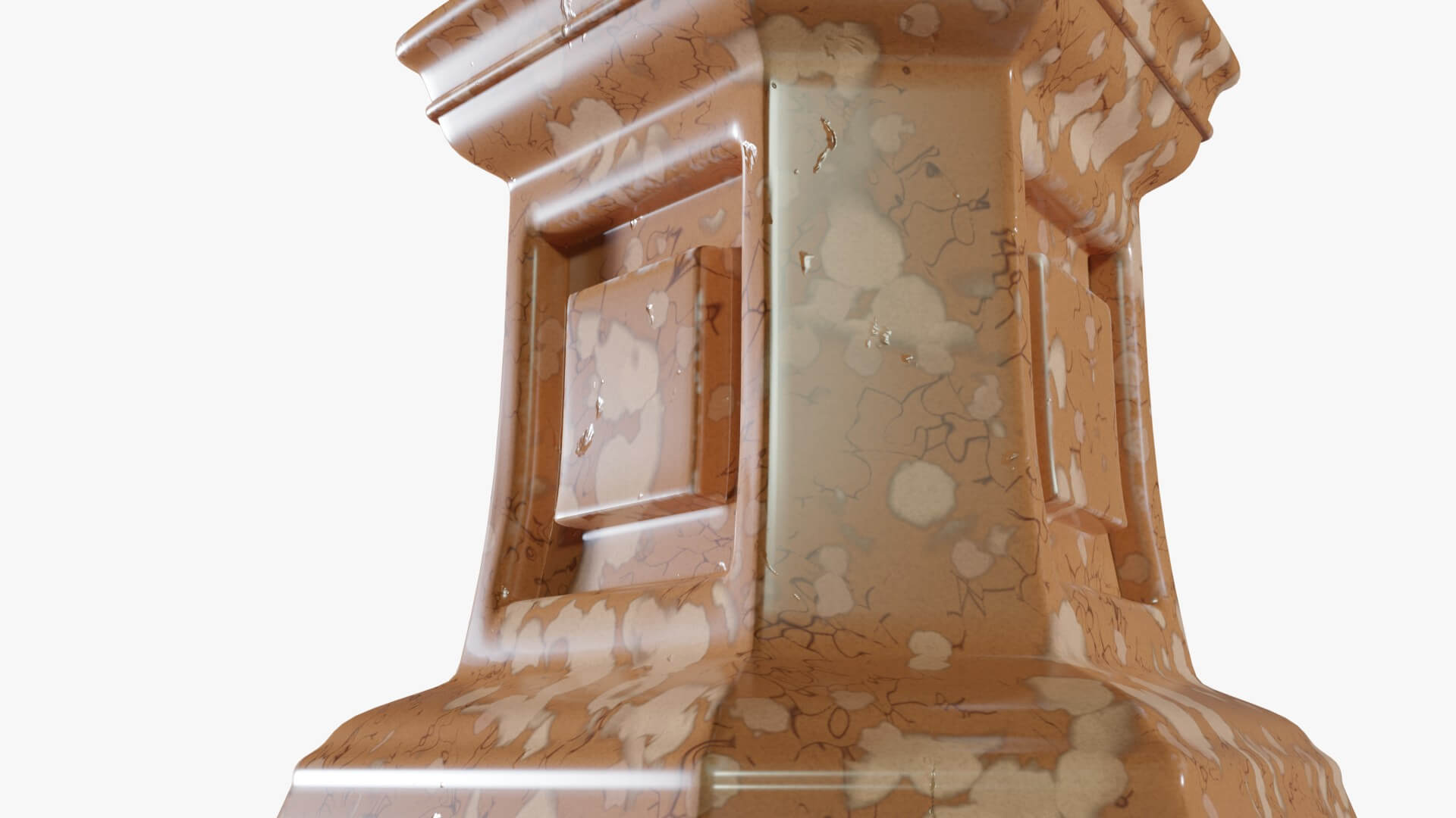 Church Stoup - 3D Model by Blenduffo