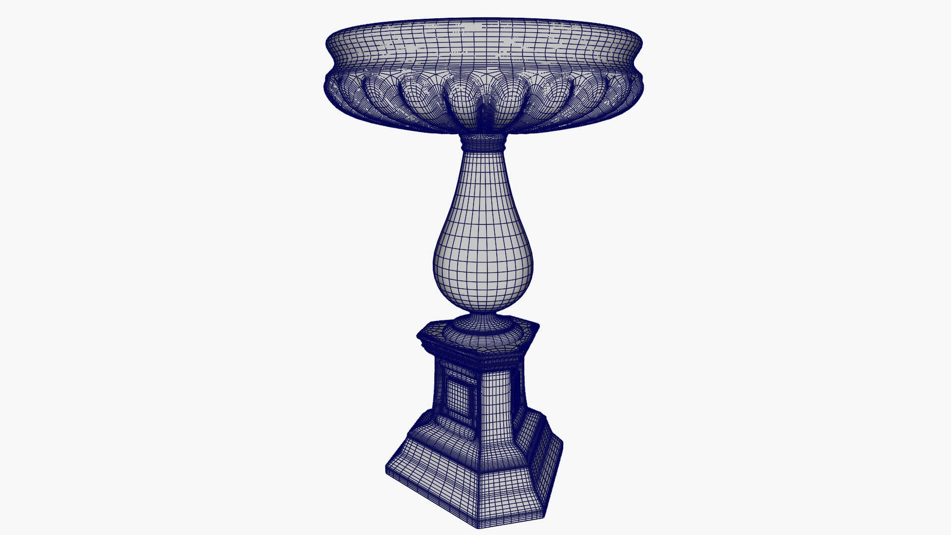 Church Stoup - 3D Model by Blenduffo