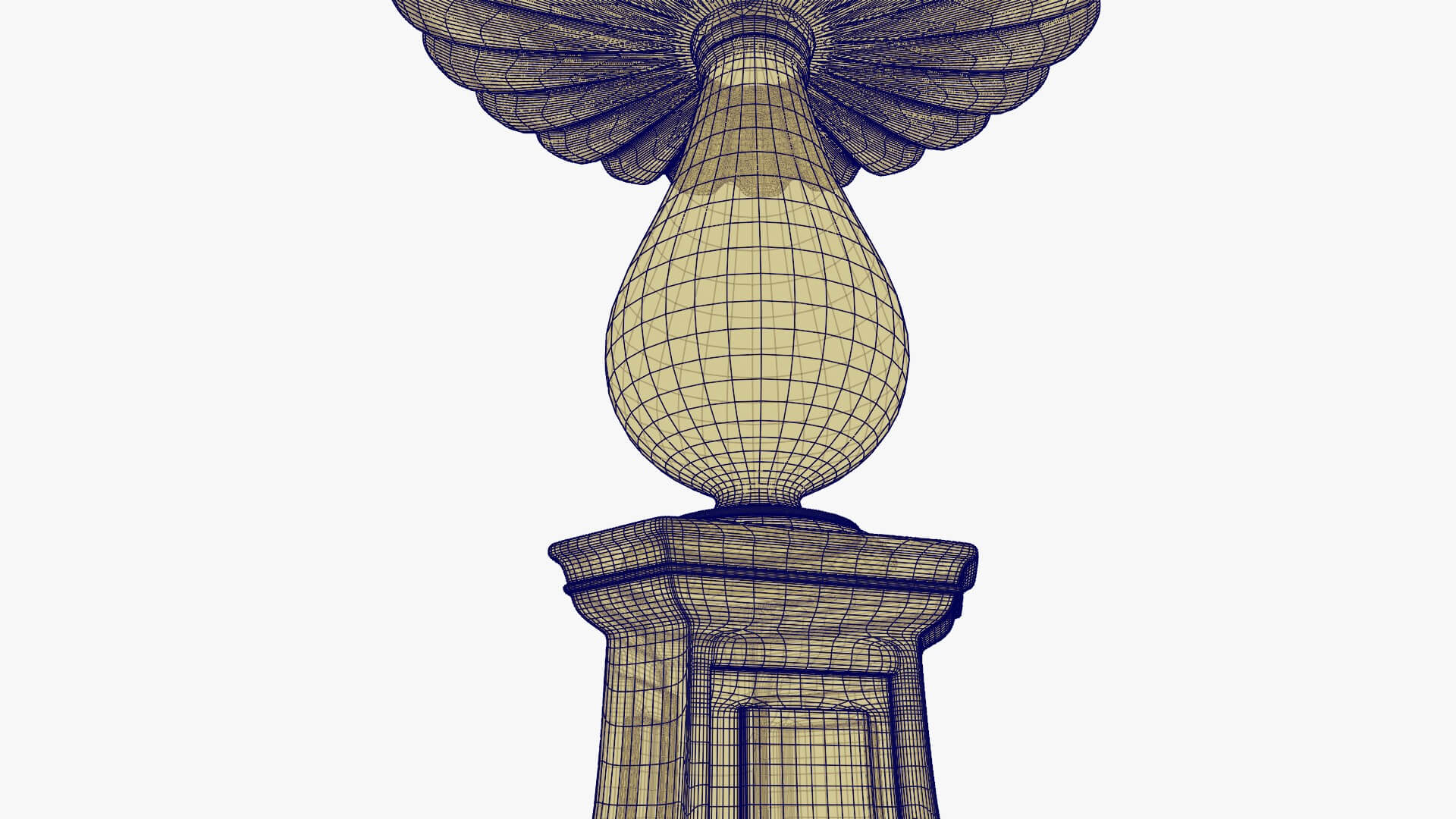 Church Stoup - 3D Model by Blenduffo