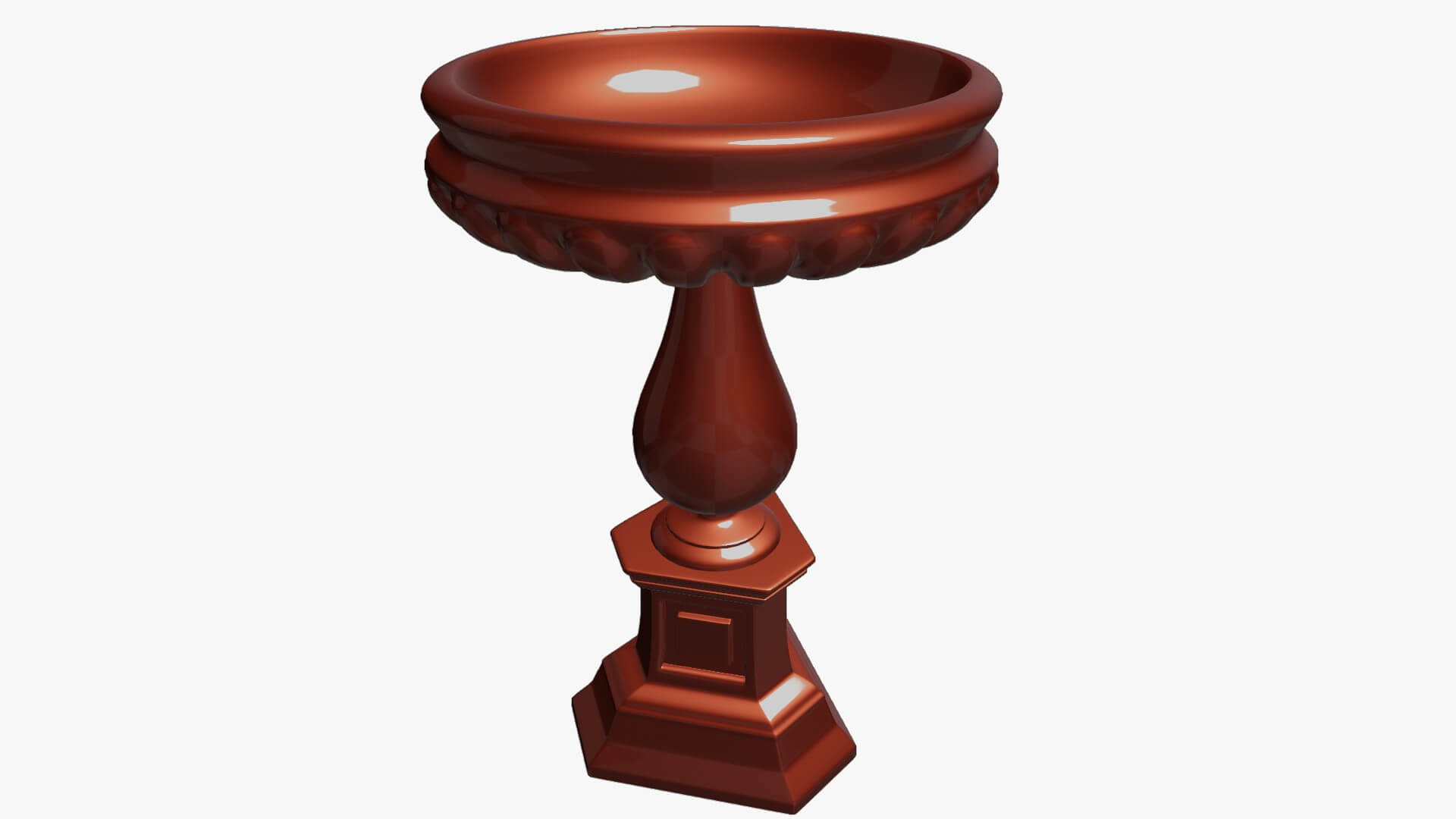Church Stoup - 3D Model by Blenduffo
