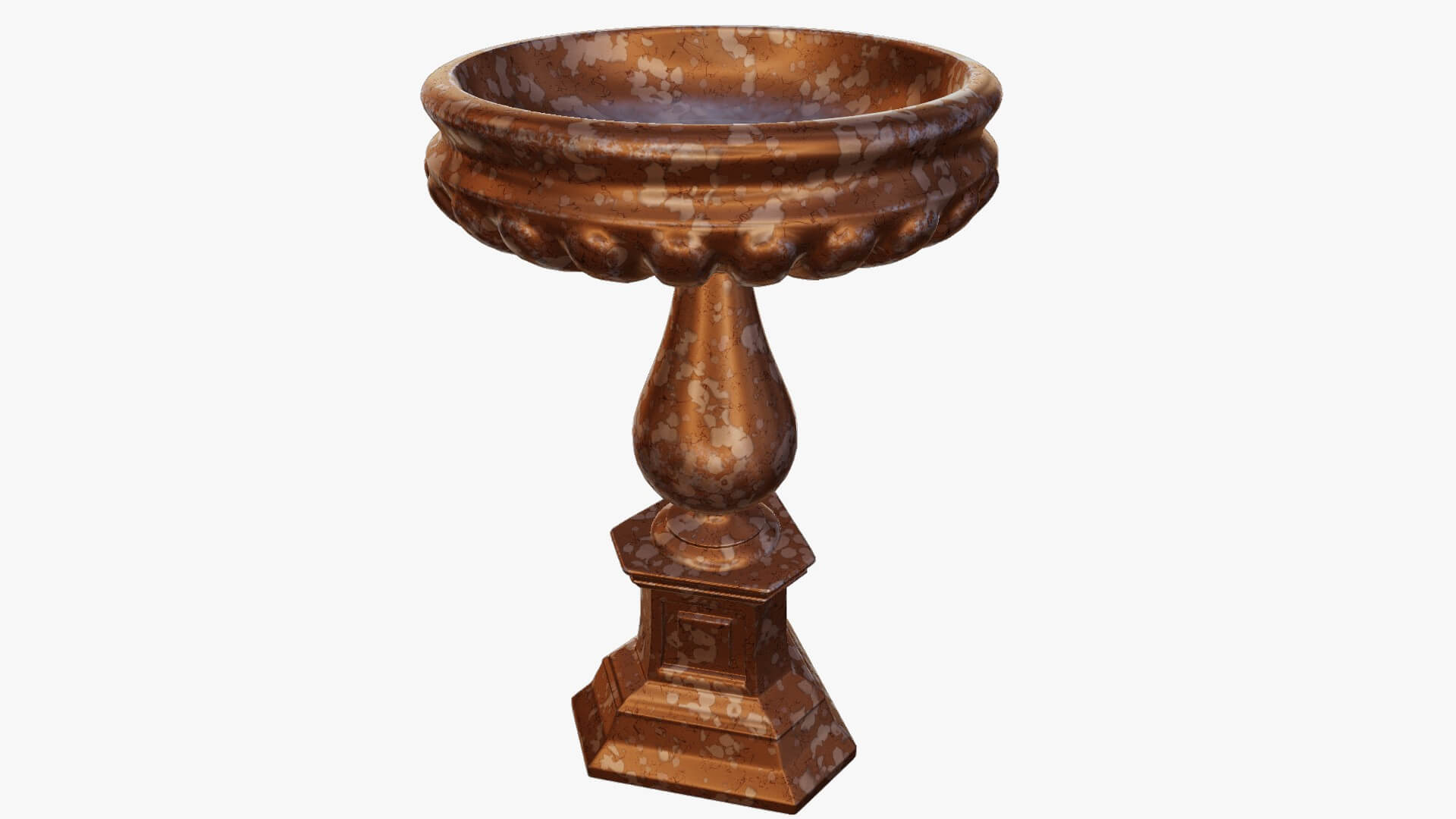 Church Stoup - 3D Model by Blenduffo