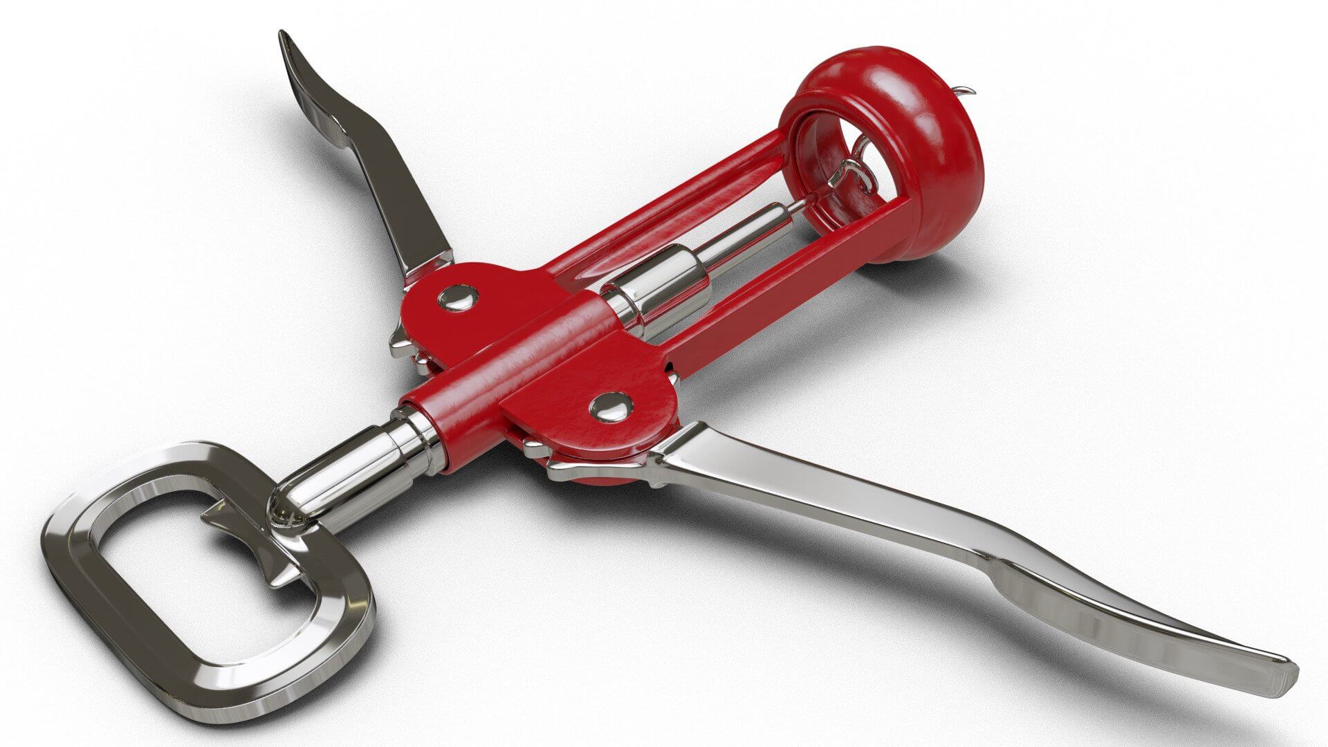 Corkscrew - 3D Model by Blenduffo