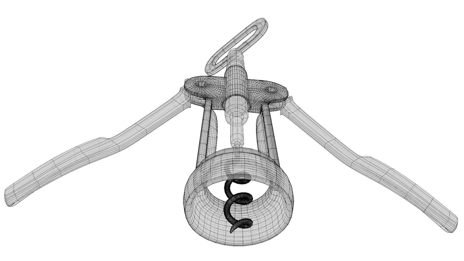 Corkscrew - 3D Model by Blenduffo