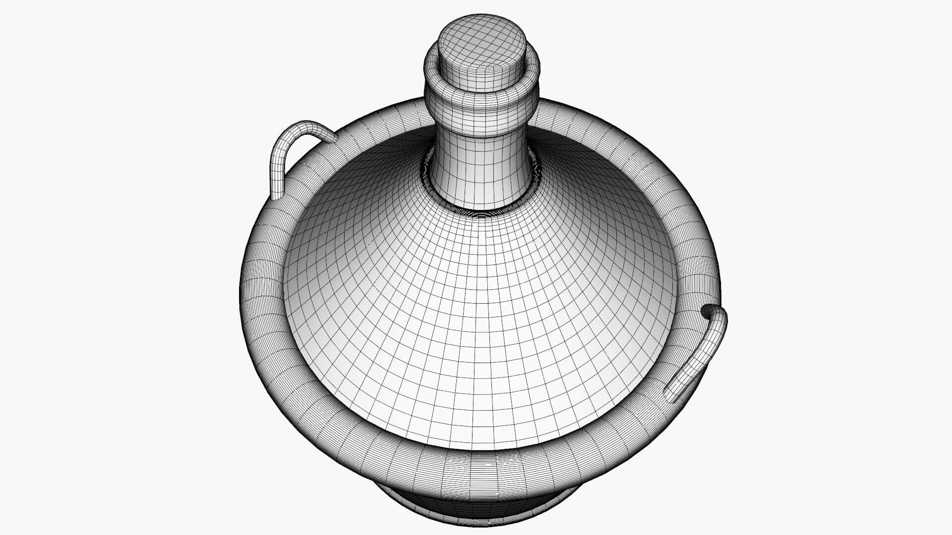 Demijohn - 3D Model by Blenduffo