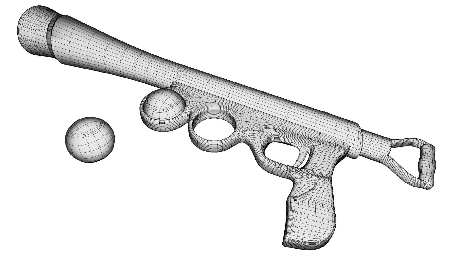 Dog Ball Launcher - 3D Model by Blenduffo