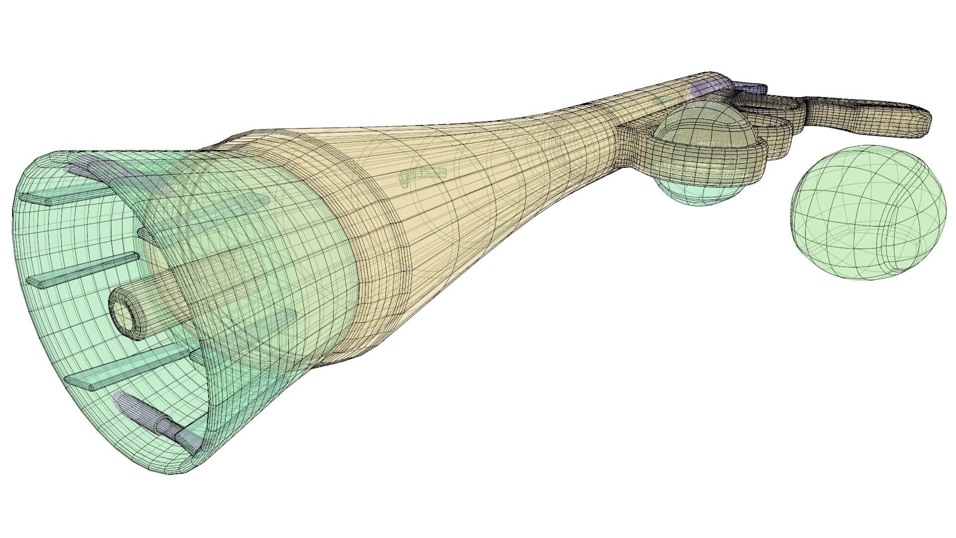 Dog Ball Launcher - 3D Model by Blenduffo