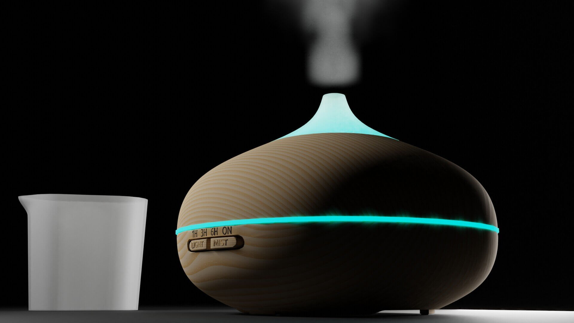 Essential Oil Diffuser - 3D Model by Blenduffo