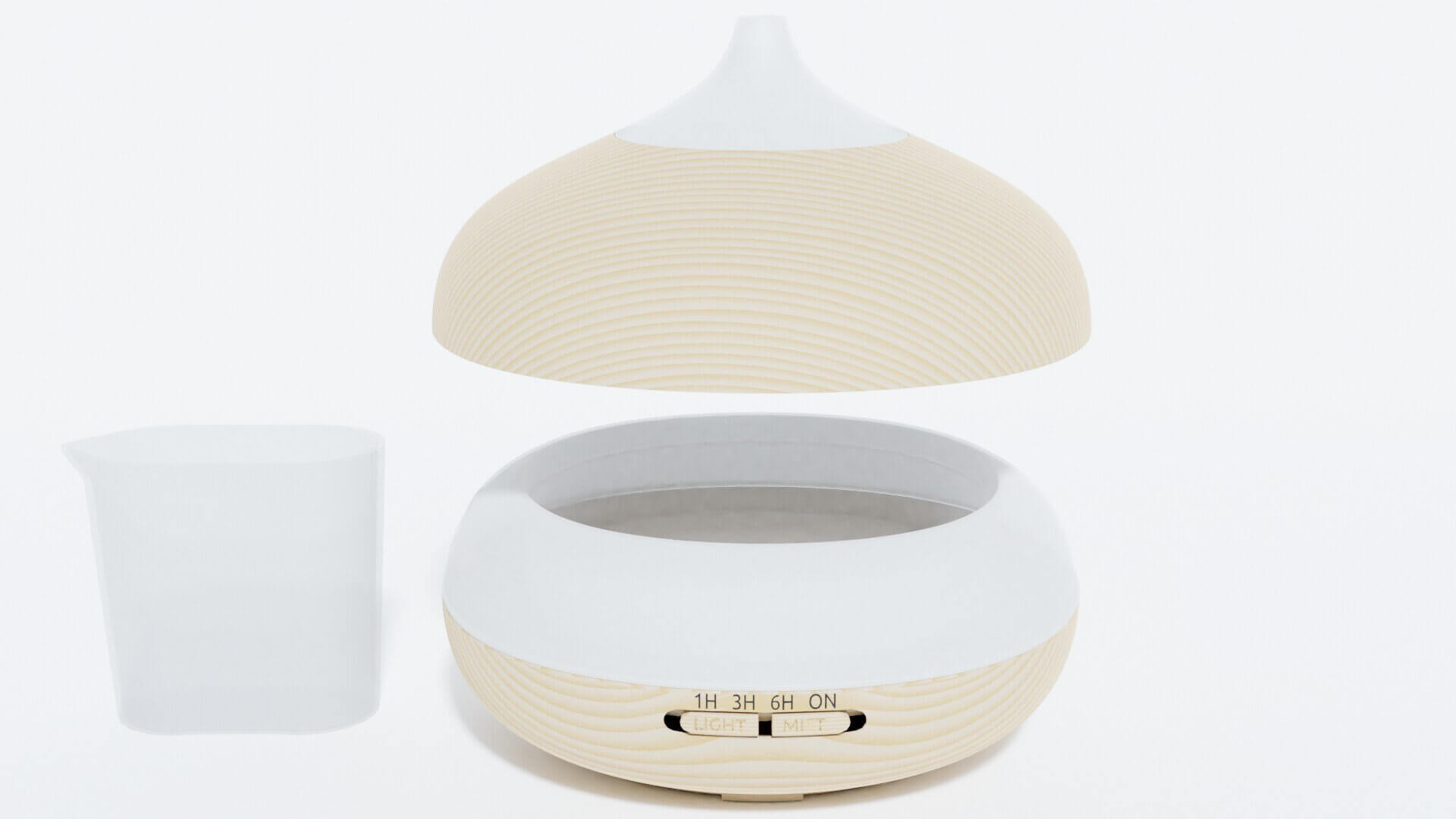 Essential Oil Diffuser - 3D Model by Blenduffo