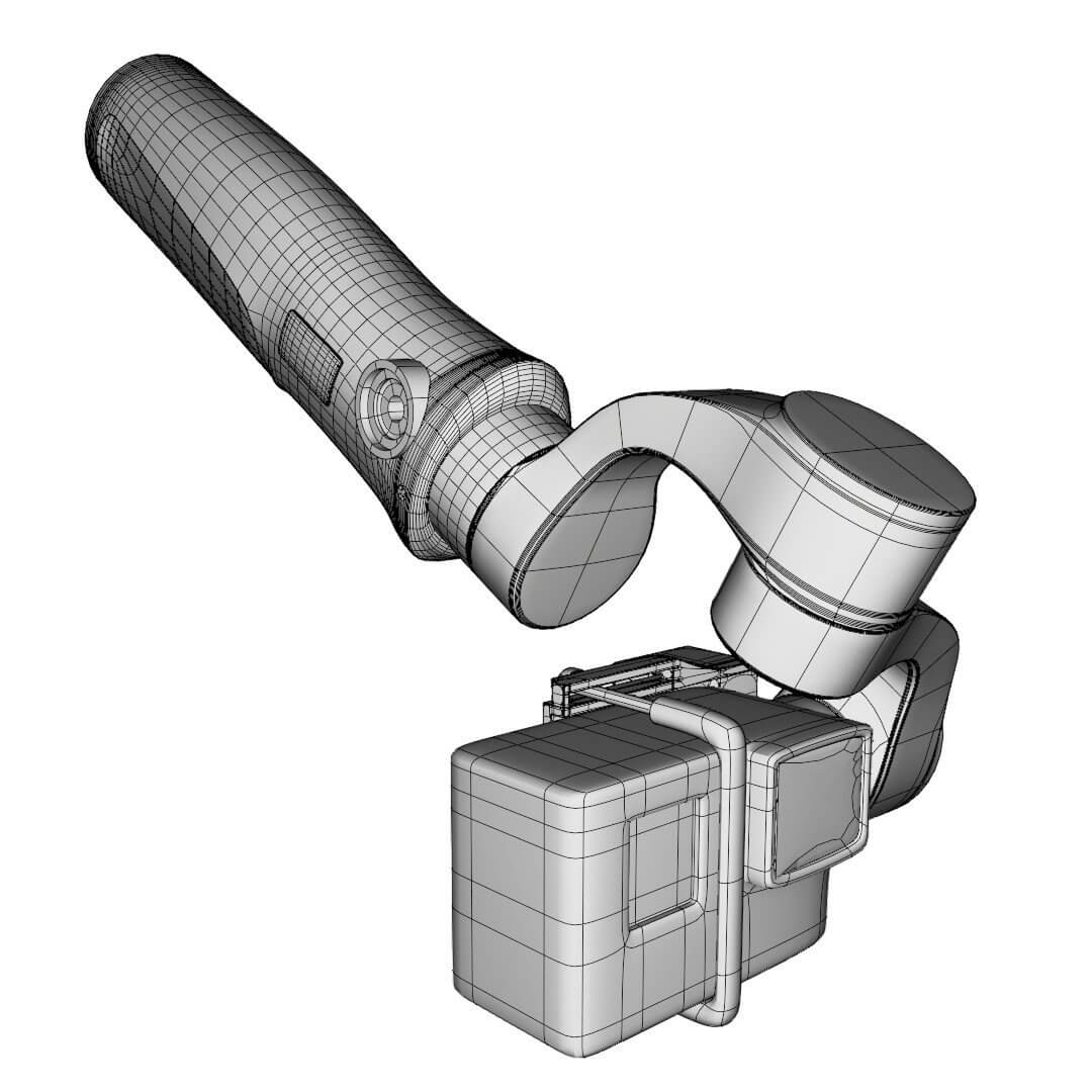 Gimbal - 3D Model by Blenduffo