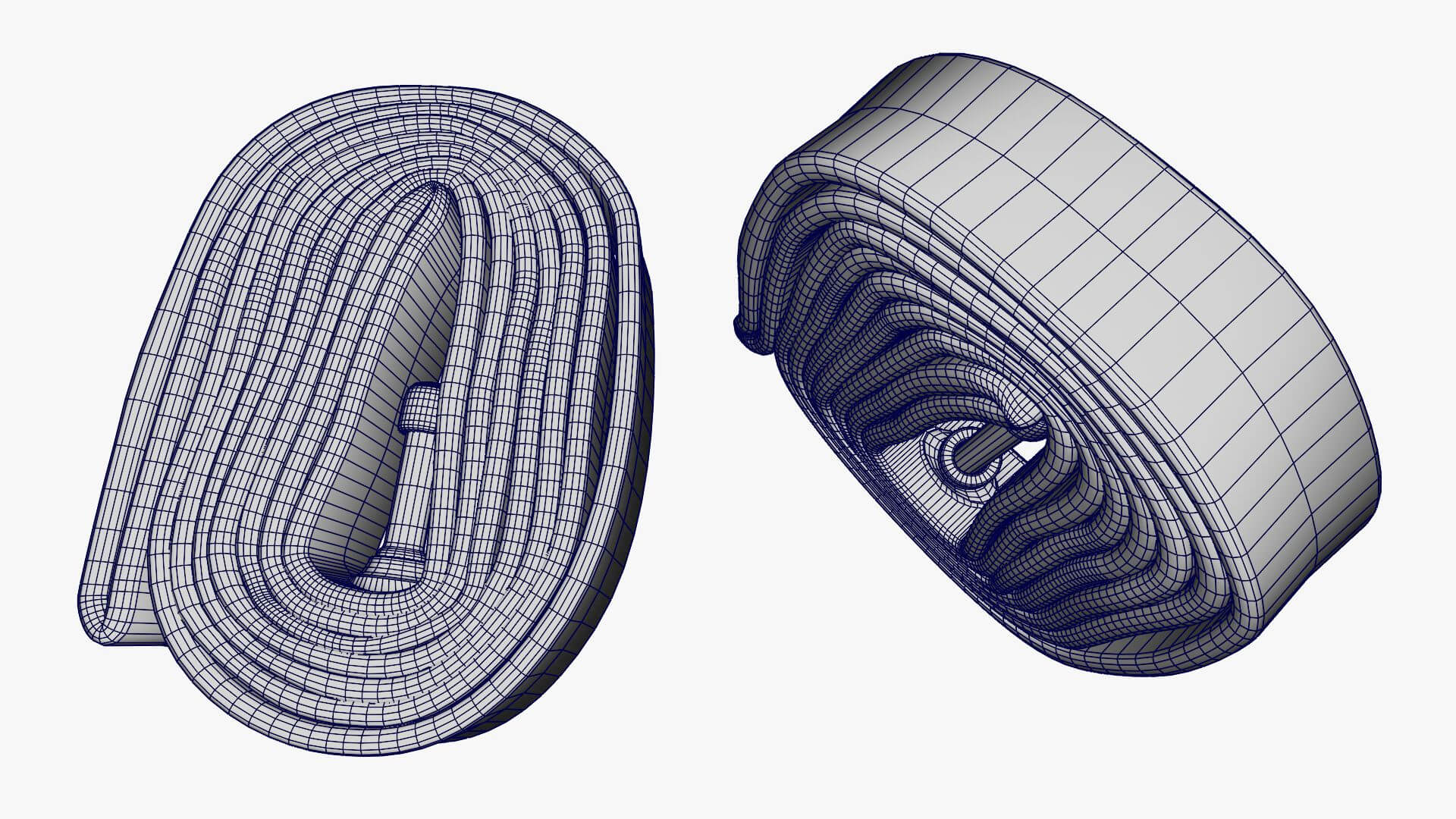 Bicycle Inner Tubes - 3D Model by Blenduffo