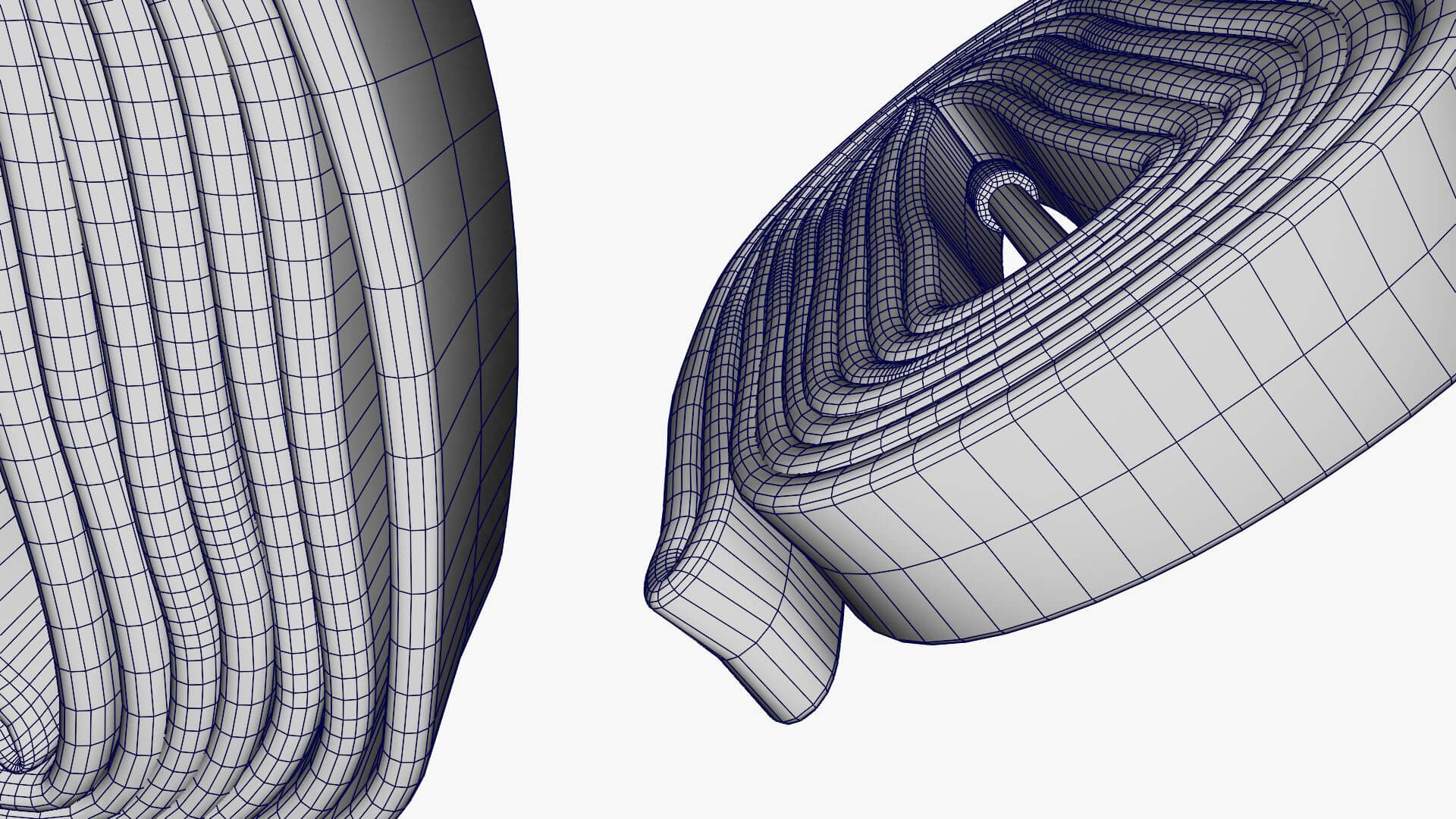 Bicycle Inner Tubes - 3D Model by Blenduffo