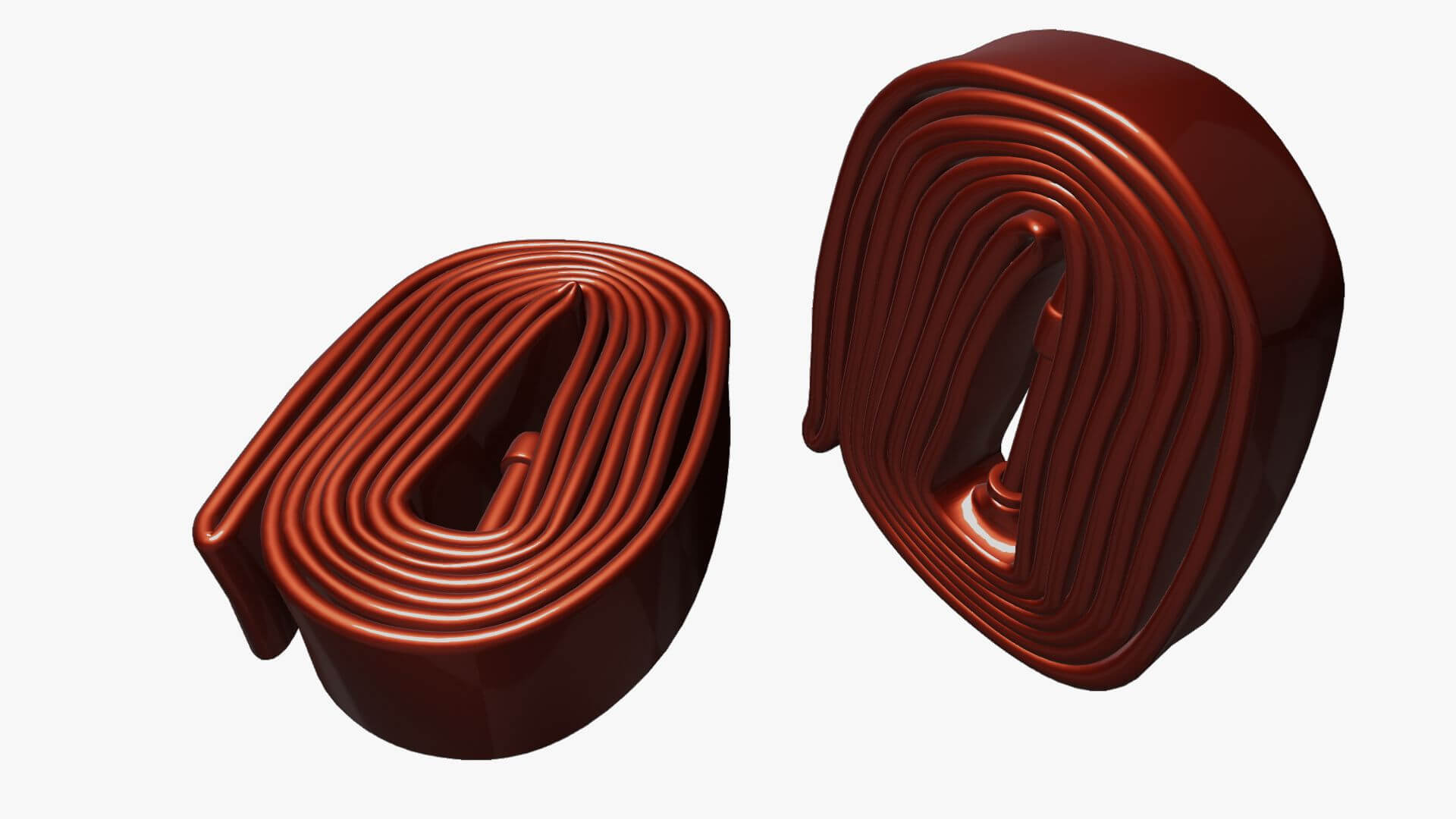 Bicycle Inner Tubes - 3D Model by Blenduffo