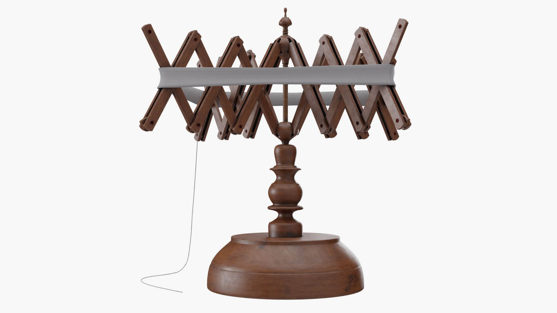 Knitting Yarn Swift - 3D Model by Blenduffo