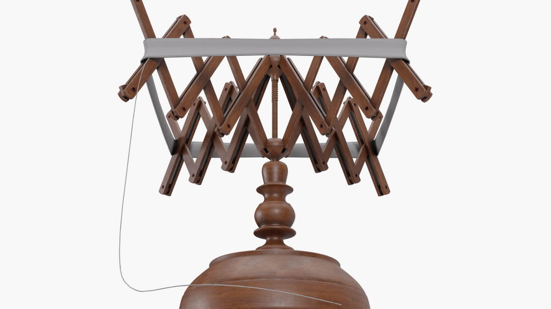 Knitting Yarn Swift - 3D Model by Blenduffo