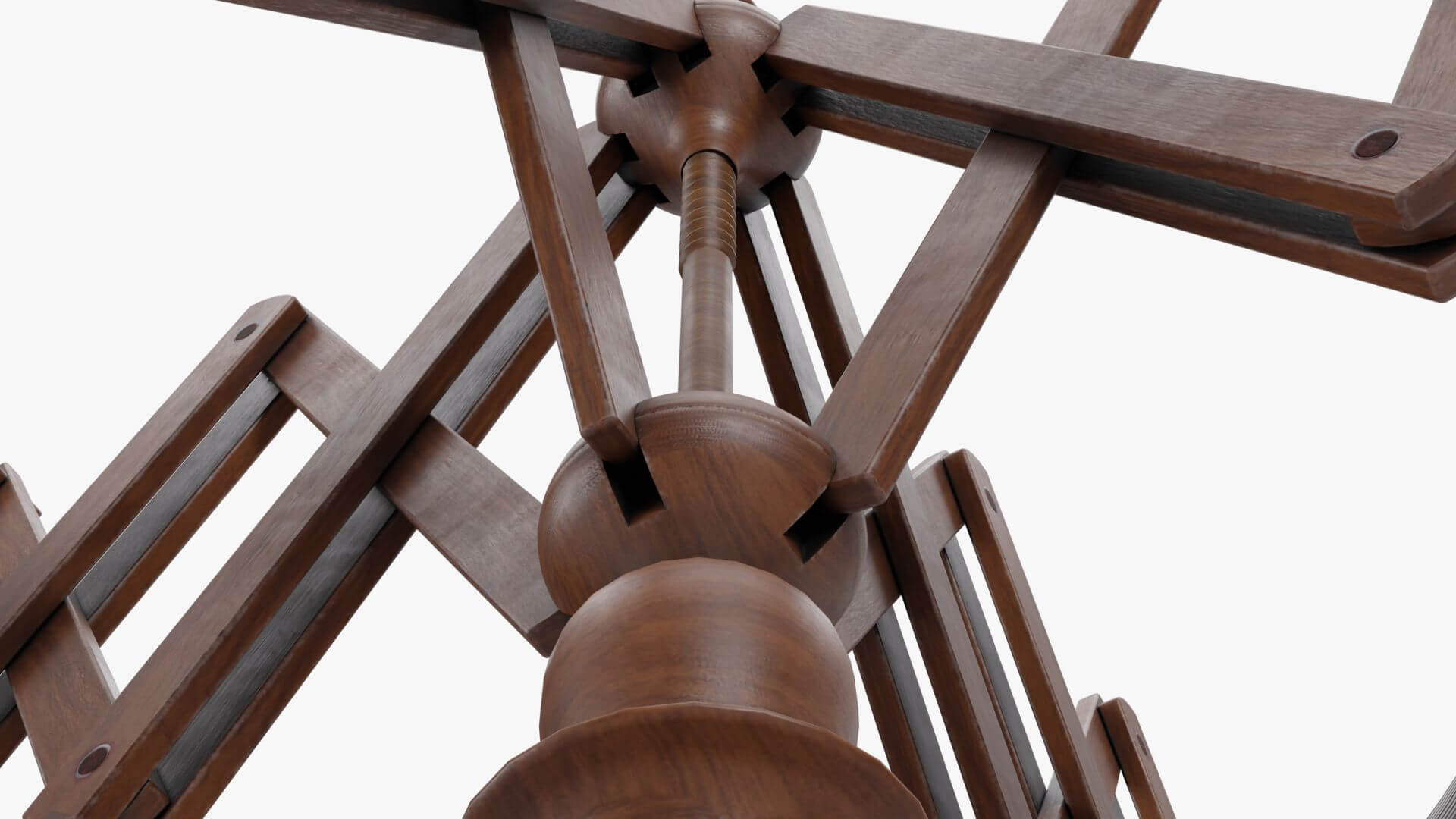 Knitting Yarn Swift - 3D Model by Blenduffo