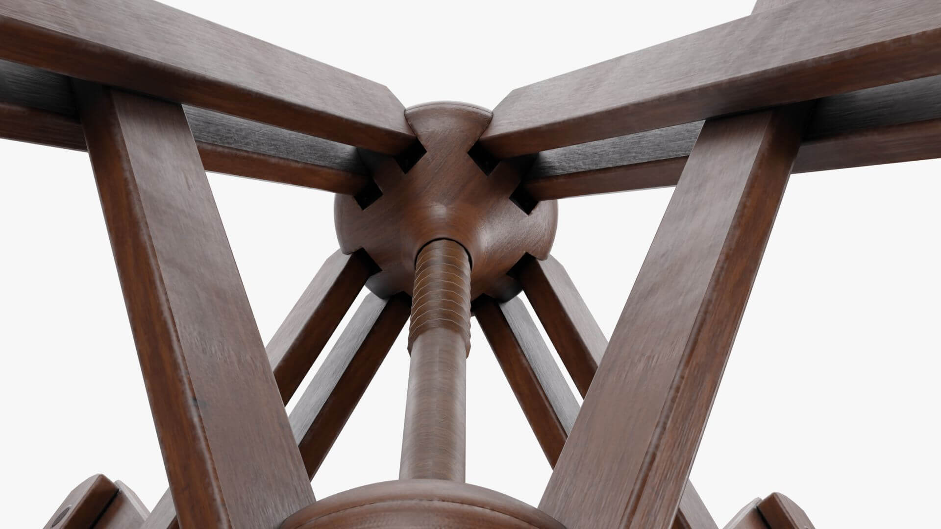 Knitting Yarn Swift - 3D Model by Blenduffo