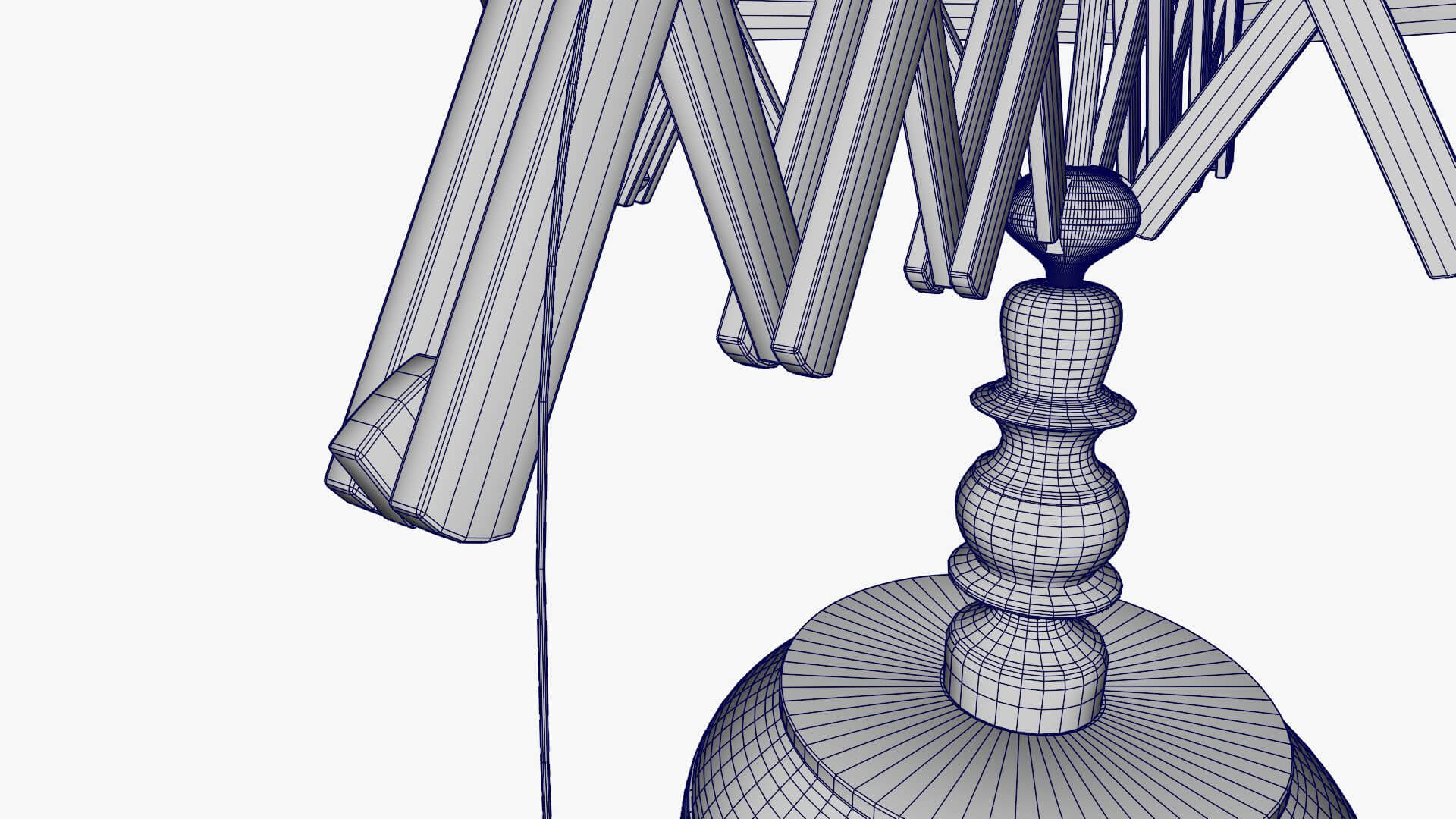 Knitting Yarn Swift - 3D Model by Blenduffo