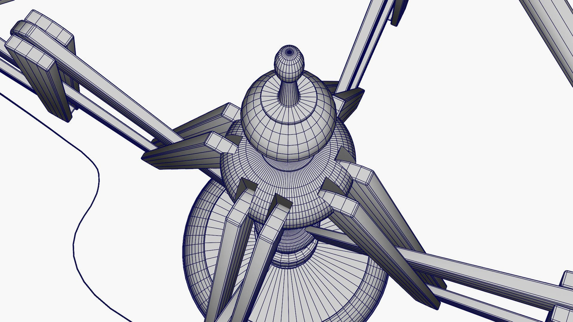 Knitting Yarn Swift - 3D Model by Blenduffo