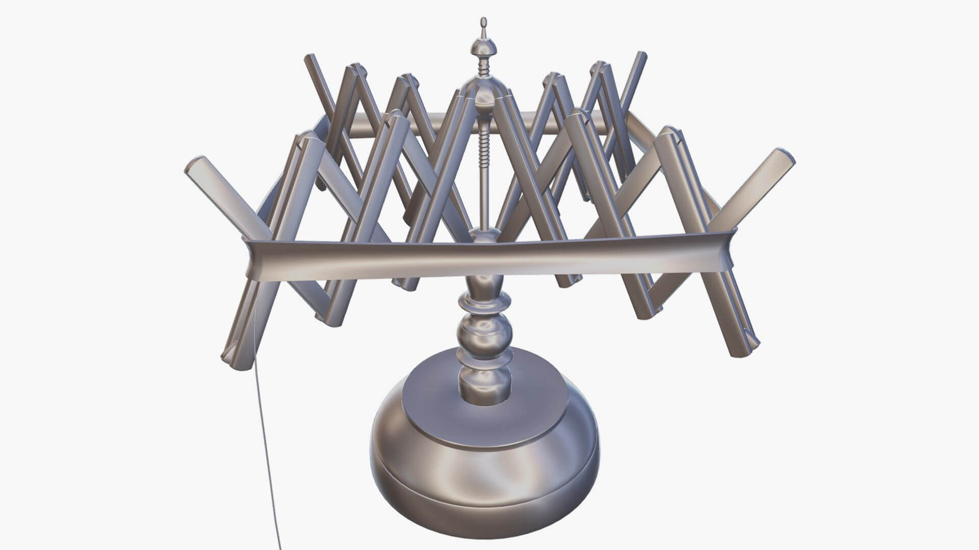 Knitting Yarn Swift - 3D Model by Blenduffo