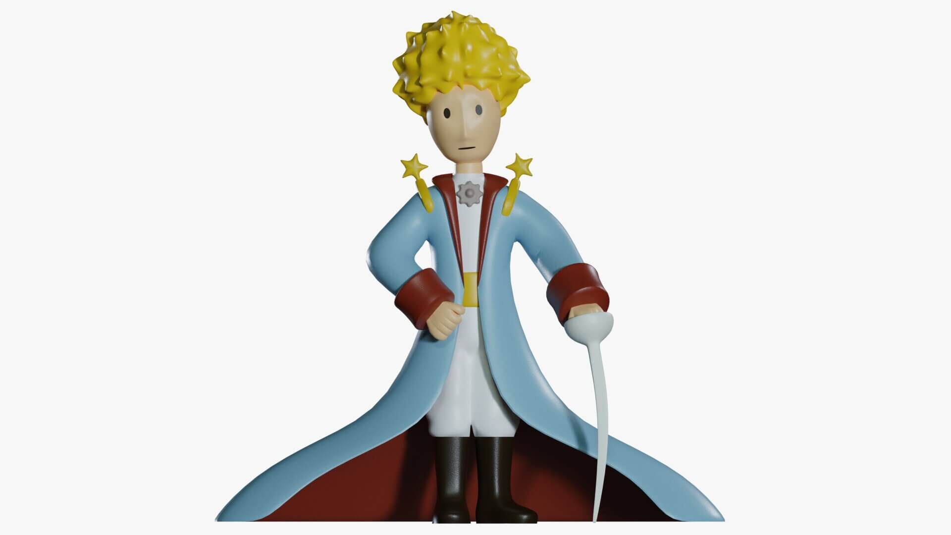 Little Prince - 3D Model by Blenduffo