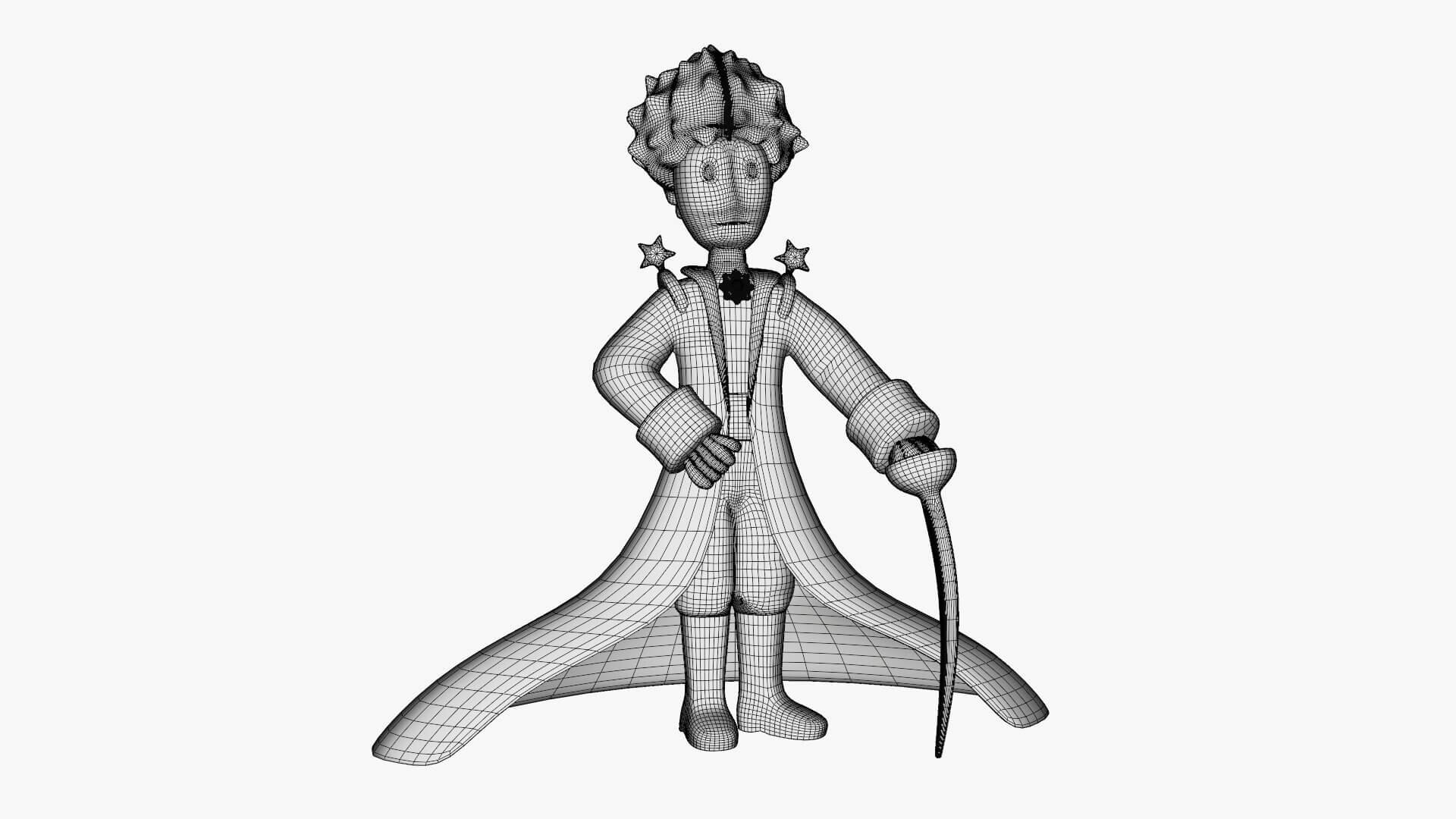 Little Prince - 3D Model by Blenduffo