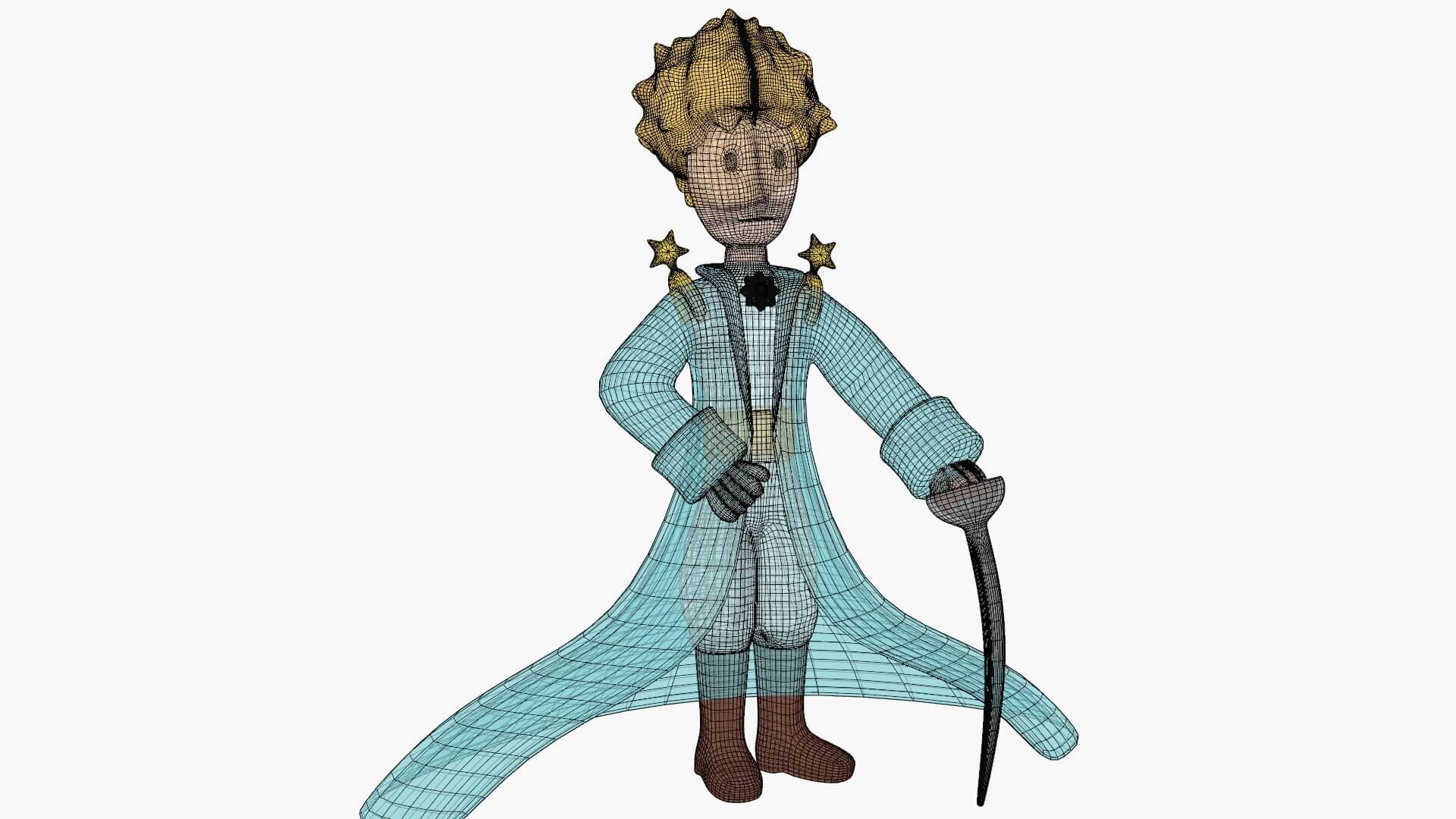 Little Prince - 3D Model by Blenduffo