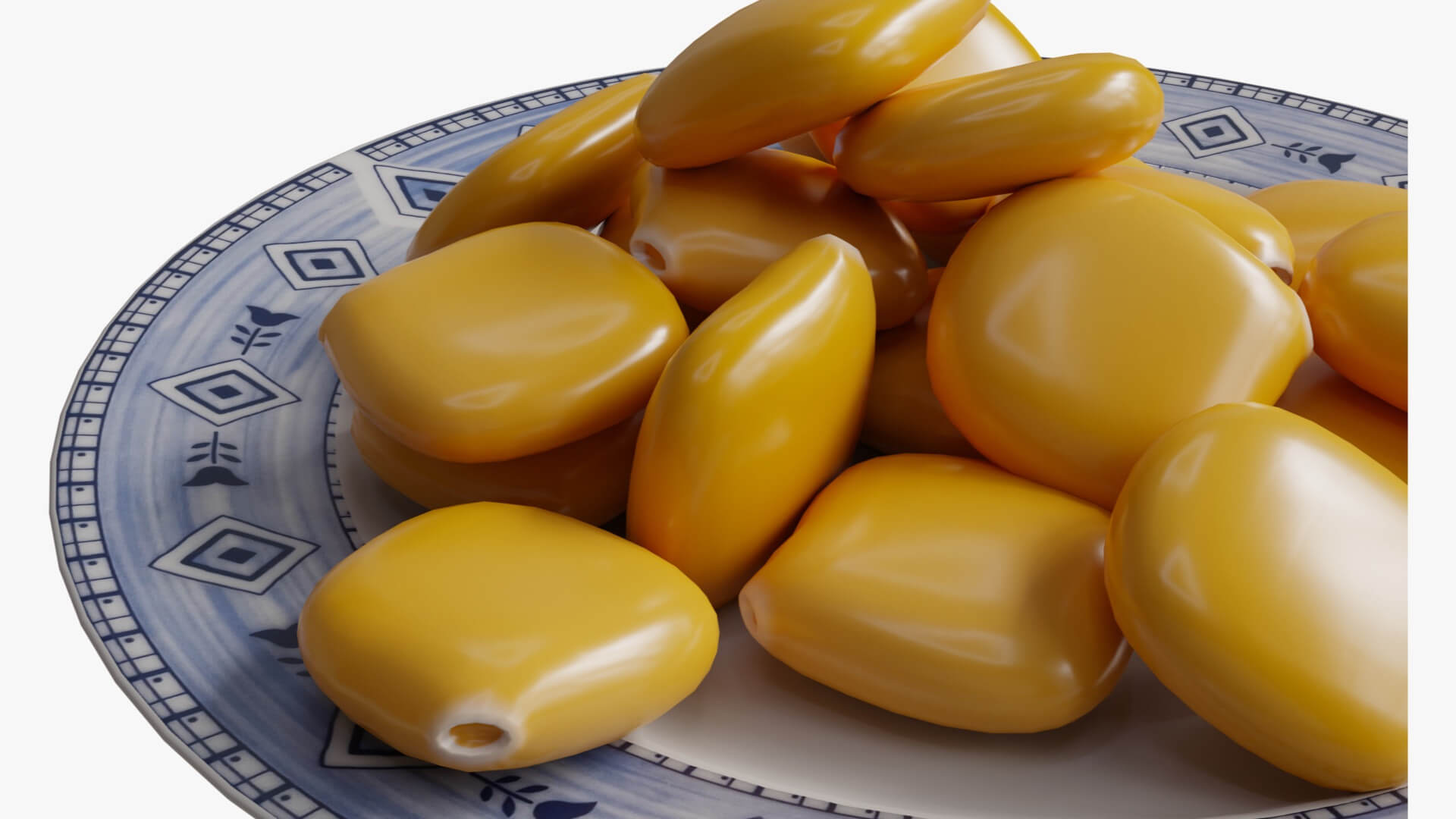 Lupin Beans - 3D Model by Blenduffo