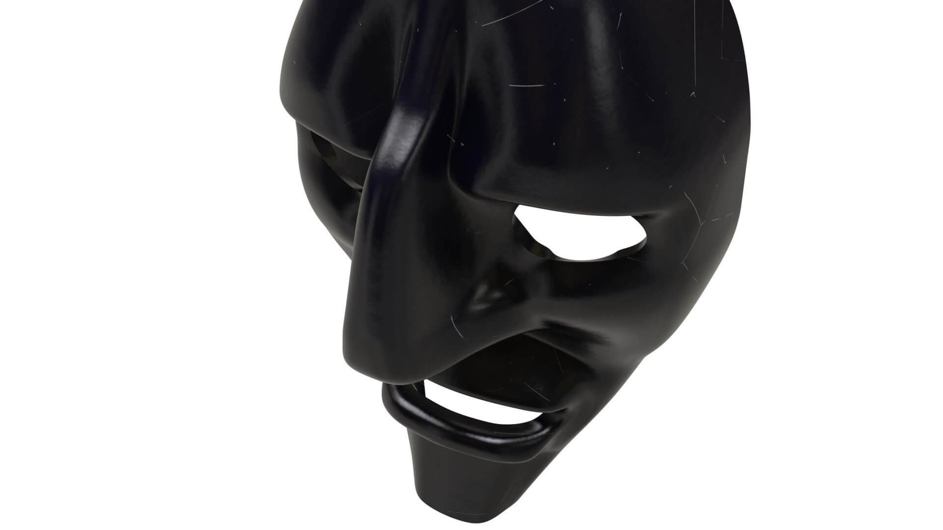 Mamuthones Mask - 3D Model by Blenduffo