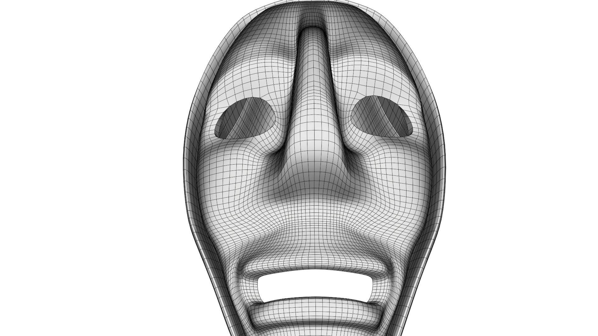 Mamuthones Mask - 3D Model by Blenduffo