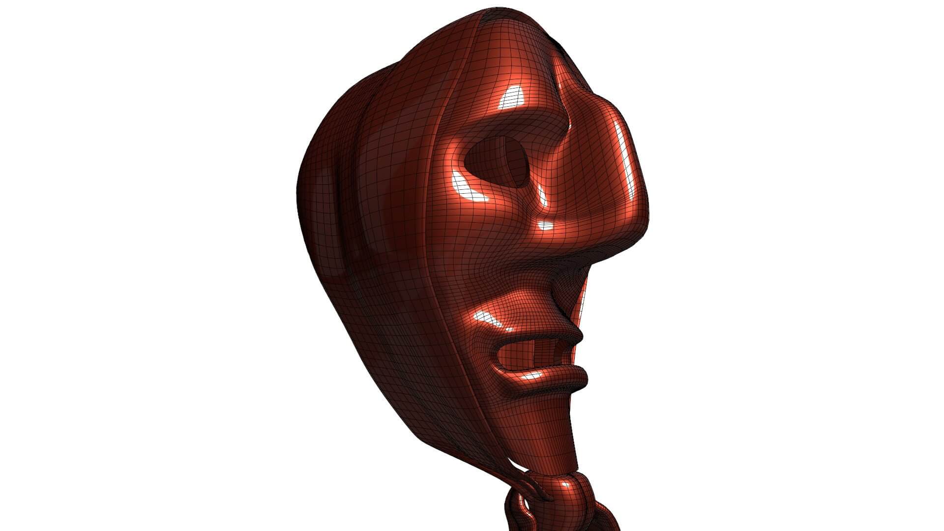 Mamuthones Mask - 3D Model by Blenduffo