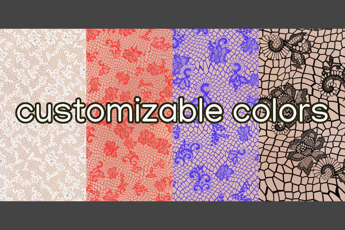 Semi-procedural Lace Texture For Blender 3D Material or Shader by Blenduffo