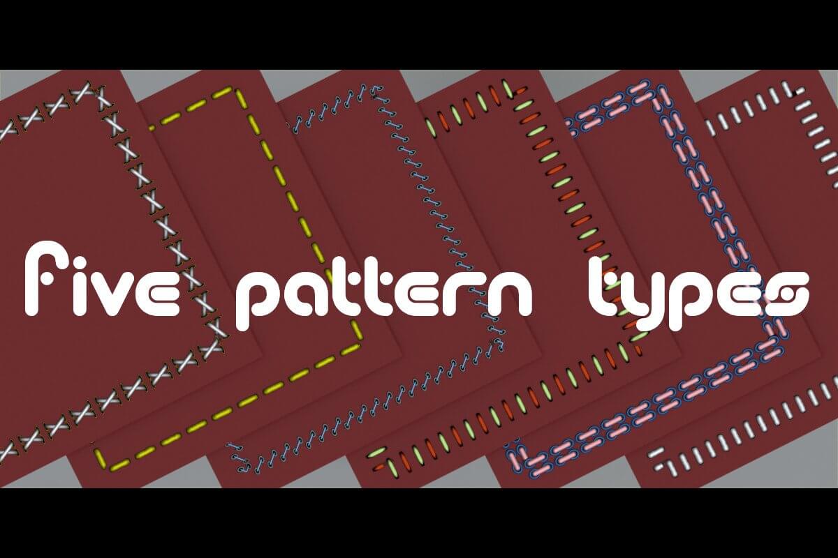 Shoelace and Stitch Node For Blender - 3D Material or Shader by Blenduffo