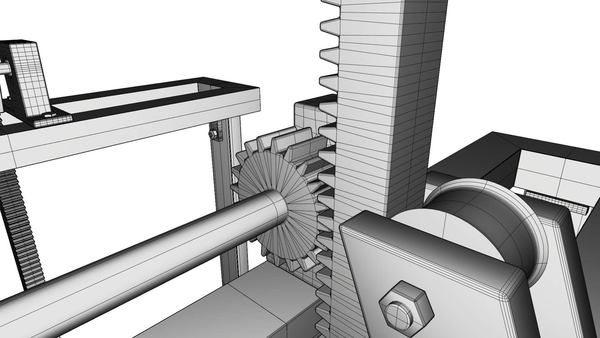 Sluice Gates - 3D Model by Blenduffo