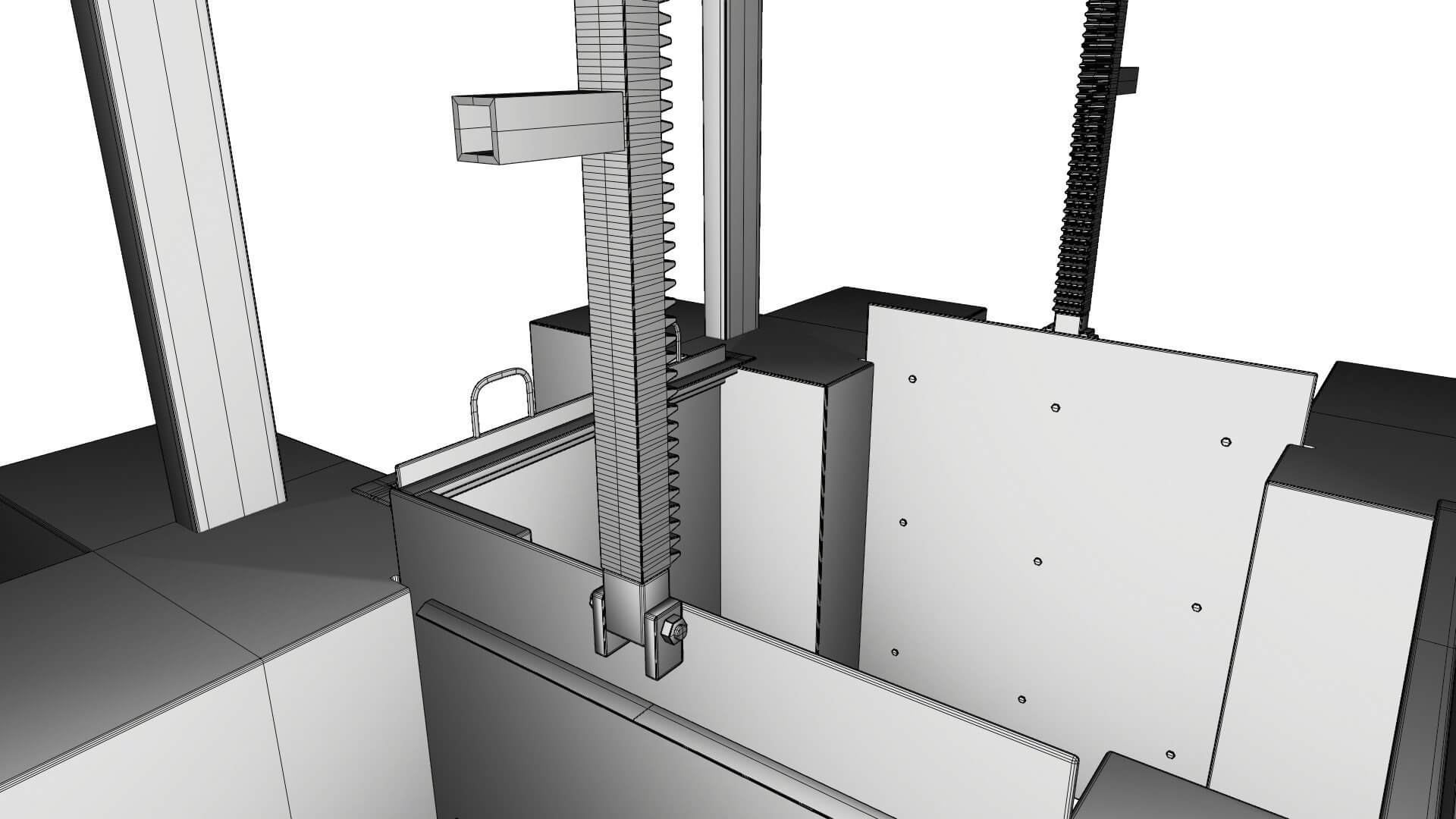 Sluice Gates - 3D Model by Blenduffo