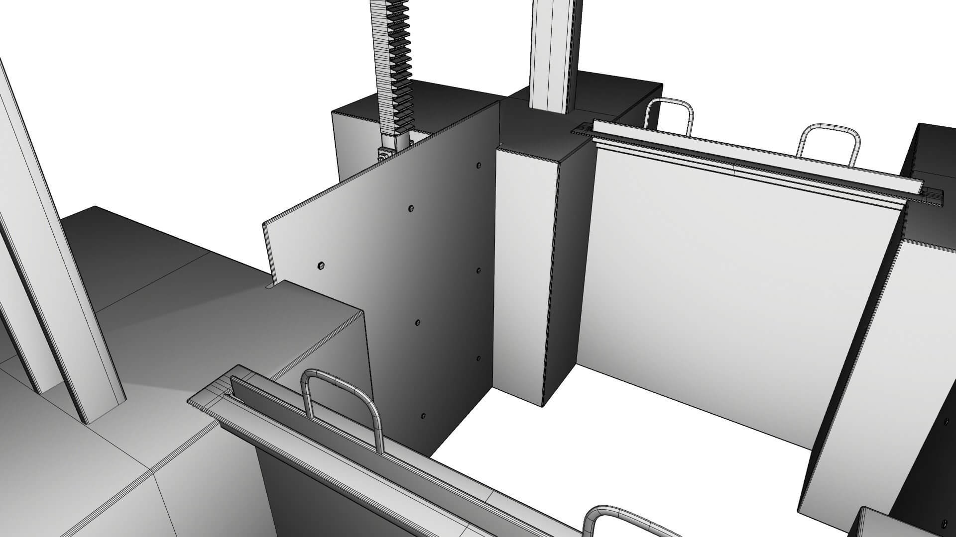Sluice Gates - 3D Model by Blenduffo