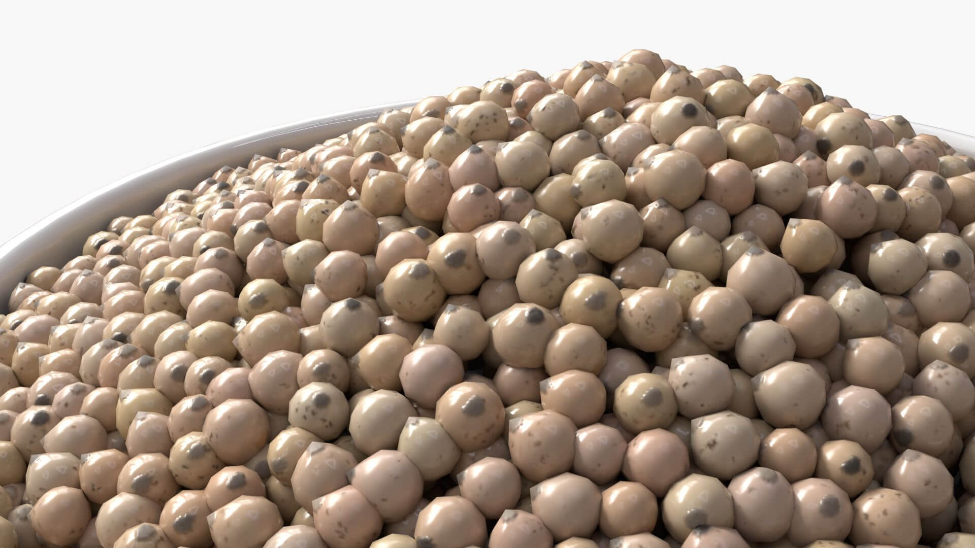 Sorghum Grains - 3D Model by Blenduffo