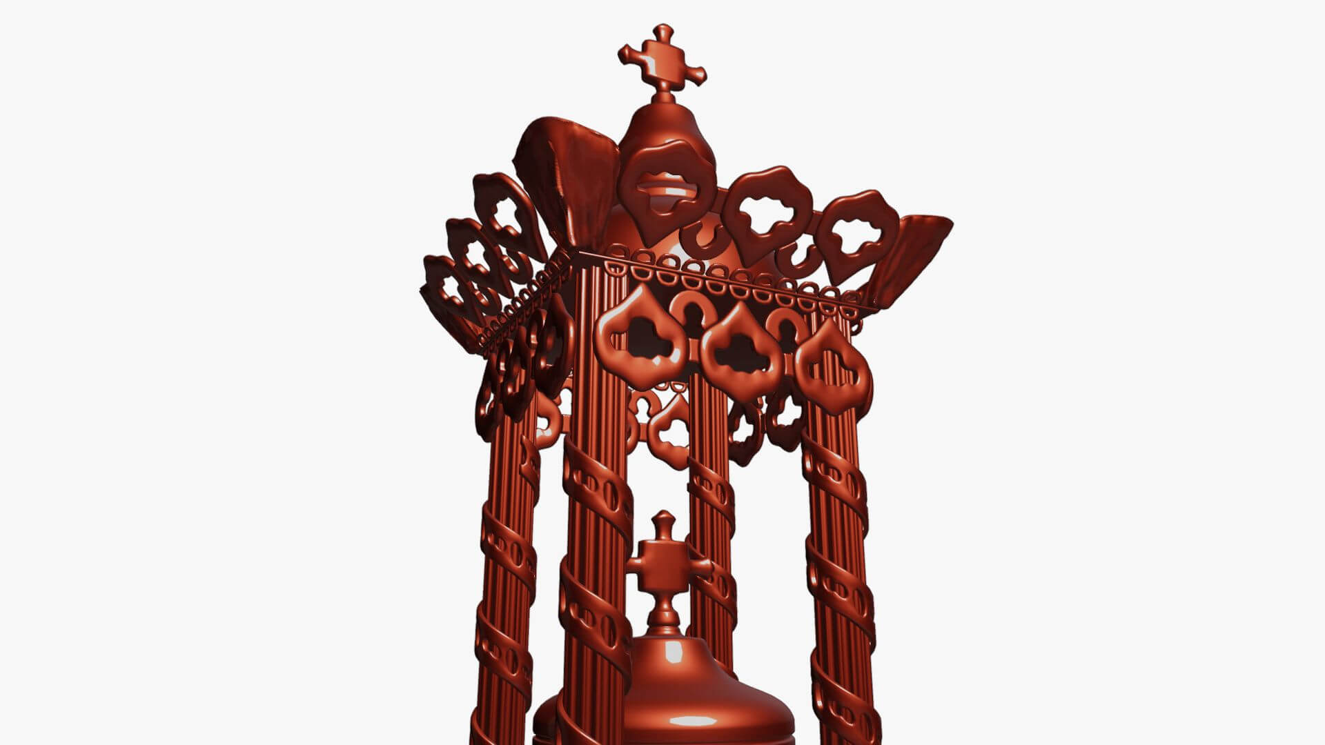 Church Tabernacle - 3D Model by Blenduffo