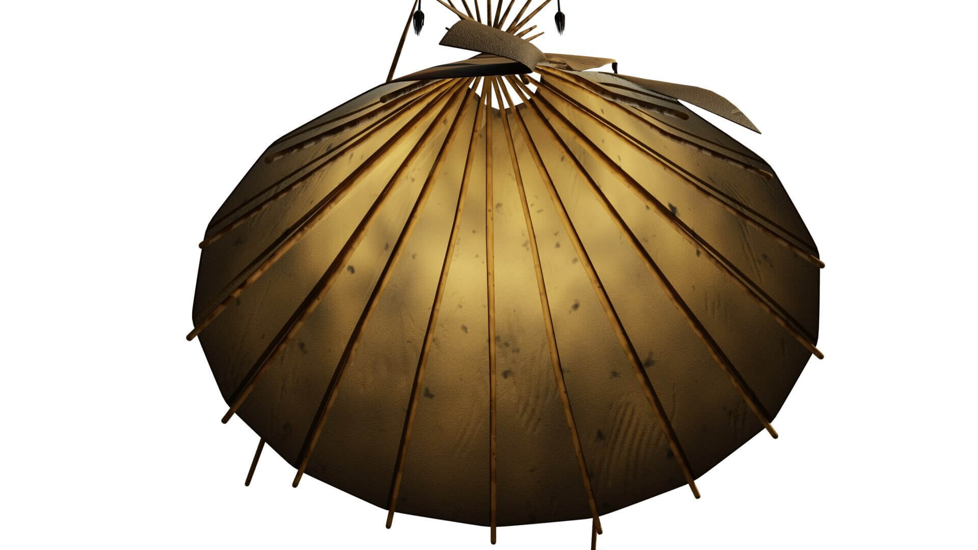 Tepee - 3D Model by Blenduffo