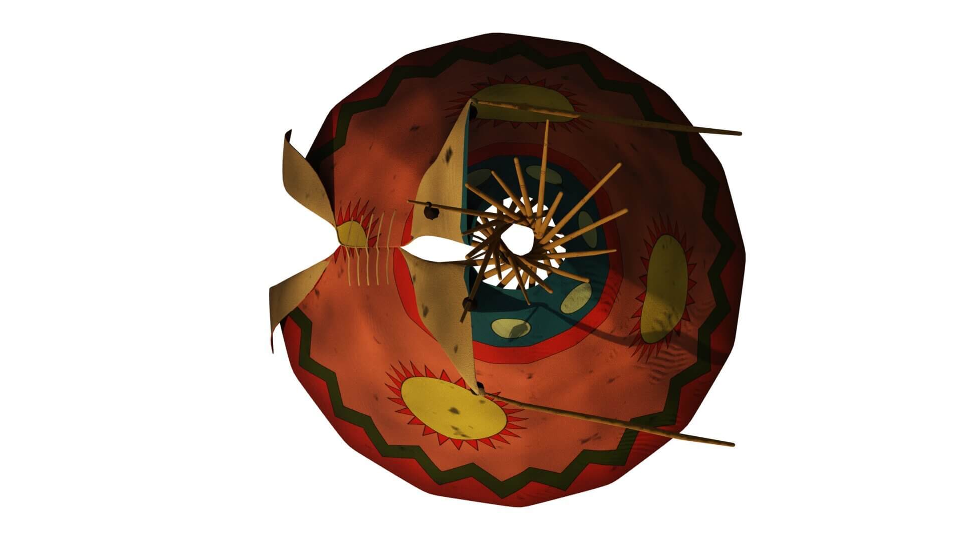 Tepee - 3D Model by Blenduffo